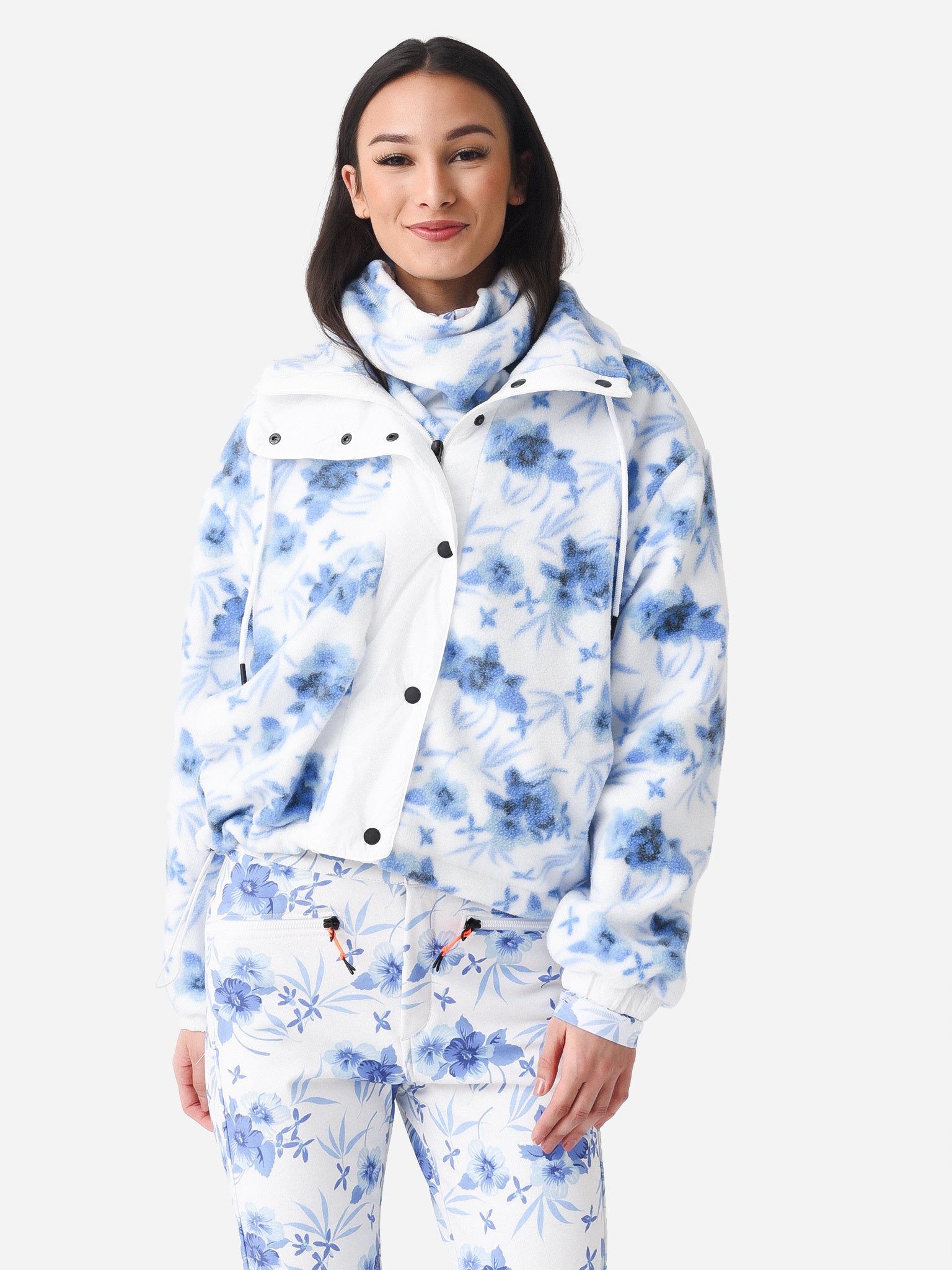 Bogner Fire + Ice X LoveShackFancy Women's Ninetta Fleece Jacket | $390.00 | Saint Bernard