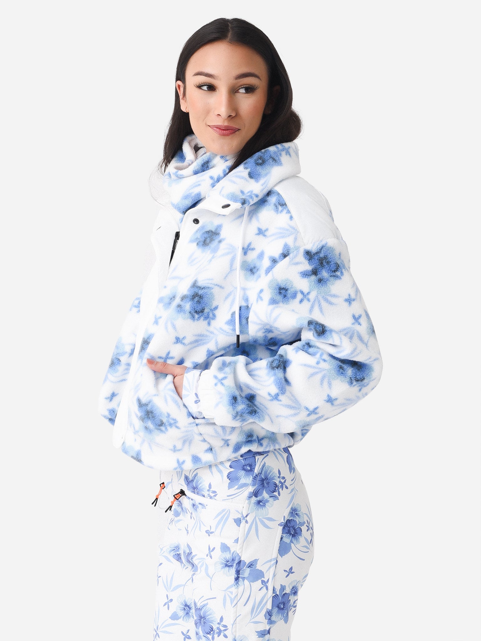 Bogner Fire + Ice X LoveShackFancy Women's Ninetta Fleece Jacket | $390 ...