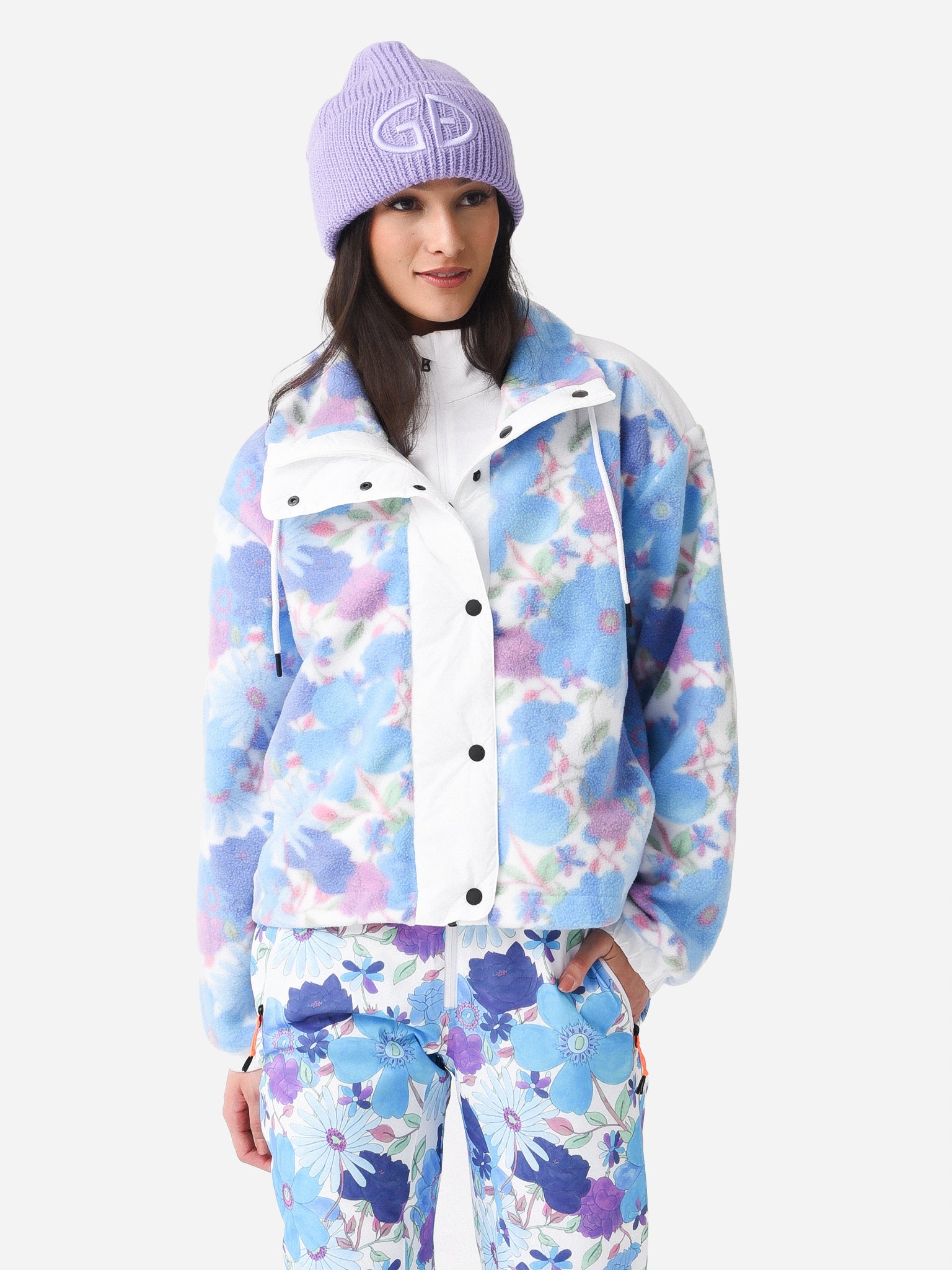 Bogner Fire + Ice X LoveShackFancy Women's Ninetta Fleece Jacket | $390 ...