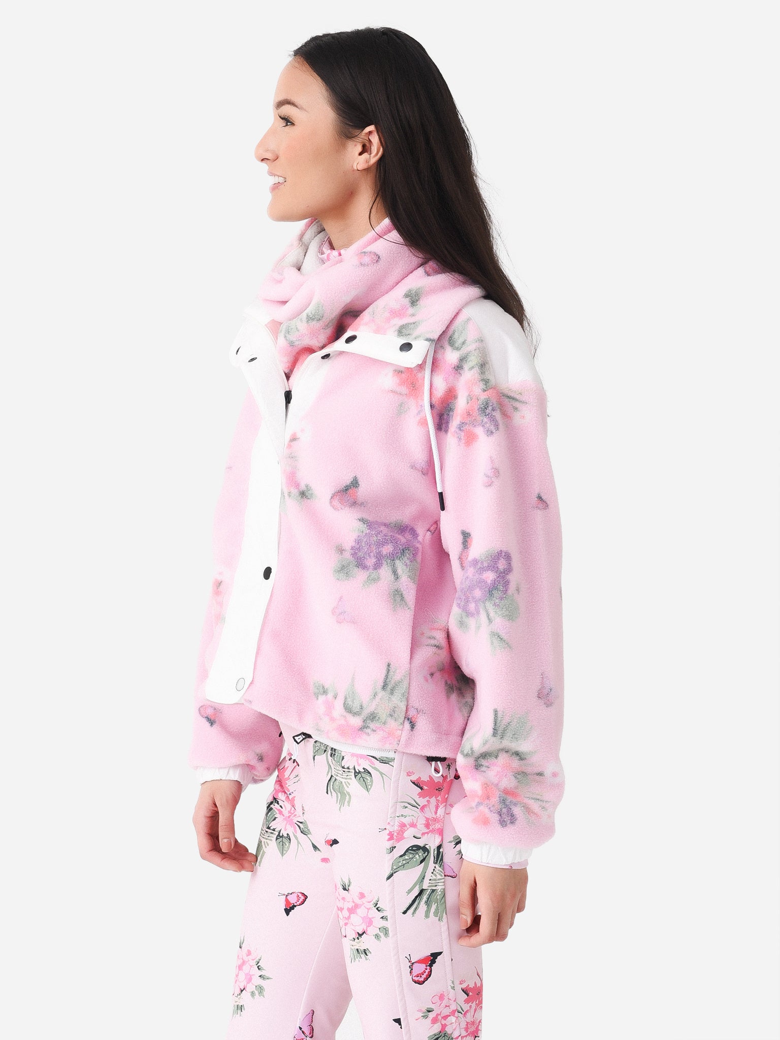Bogner Fire + Ice X LoveShackFancy Women's Ninetta Fleece Jacket | $390 ...