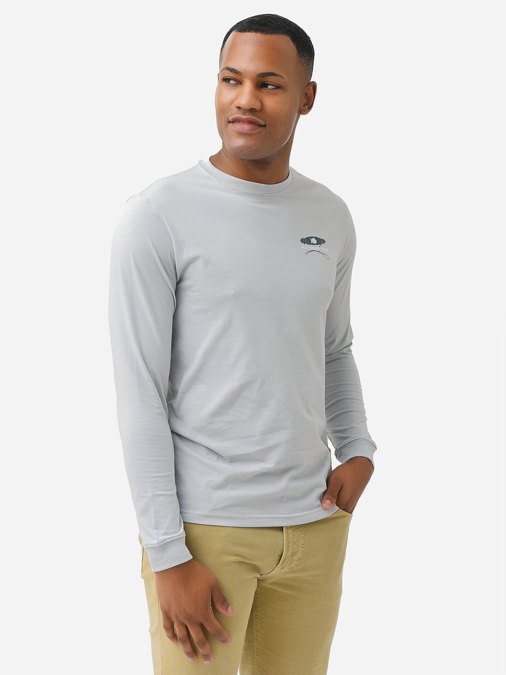Southern Tide Men's Fowl Call Series Long Sleeve Quail T-Shirt – Saint ...