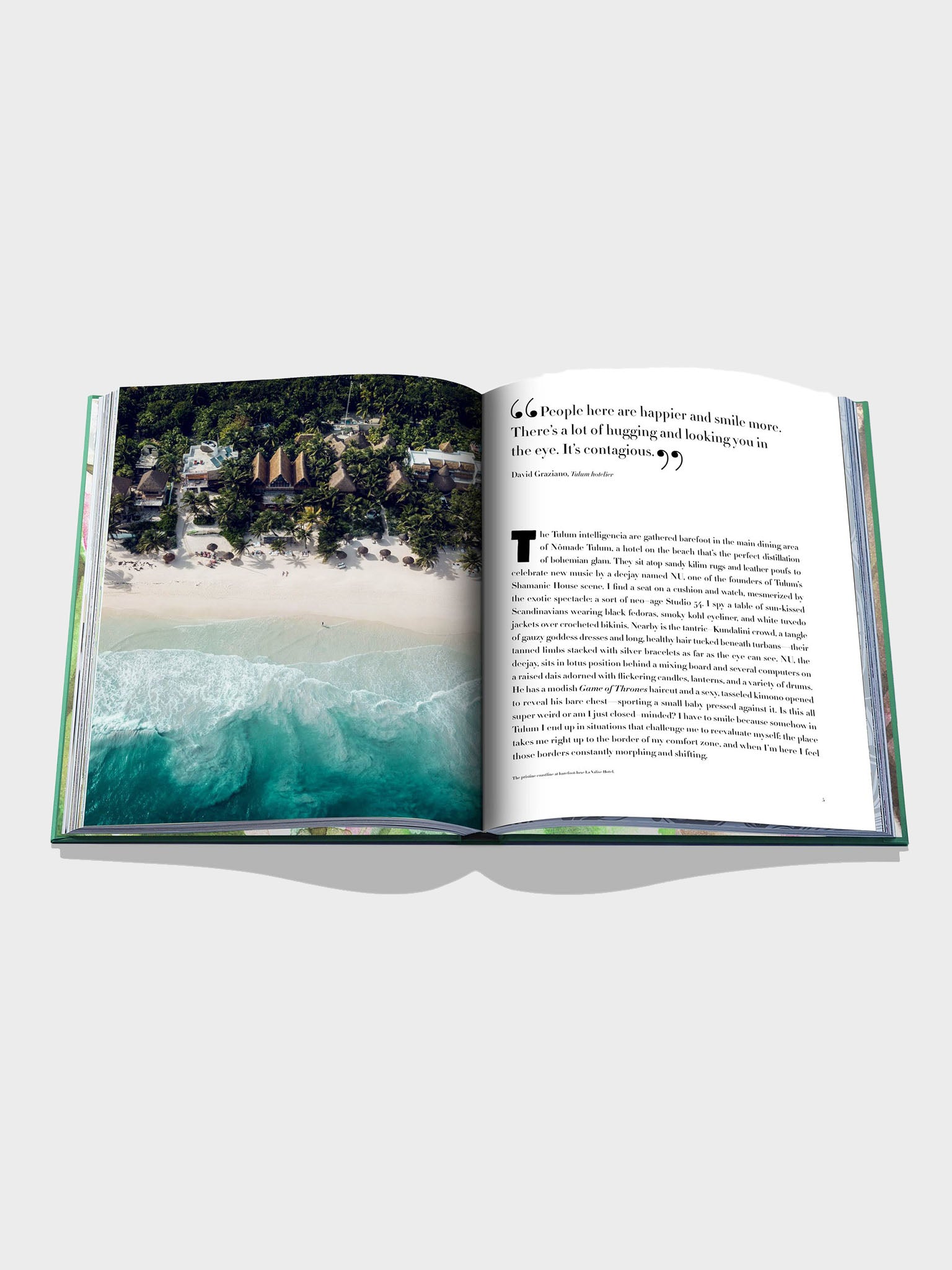 Assouline Tulum Gypset Book | $105.00 | Saint Bernard
