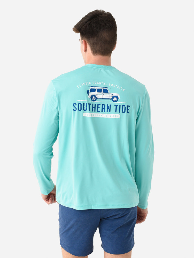 Southern Tide Men's Classic Cruising Long Sleeve Performance T-Shirt ...