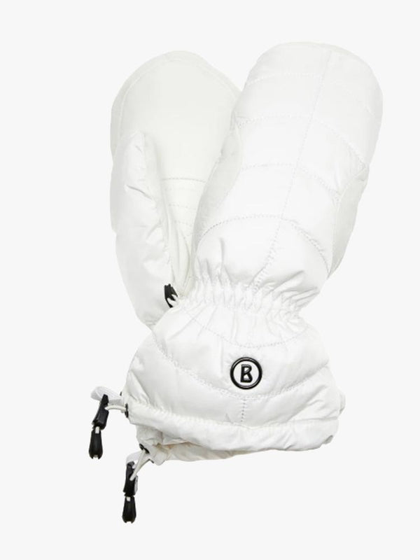 Bogner Women’s Selia Leather-Trimmed Ripstop Mittens | $250.00 | Saint ...