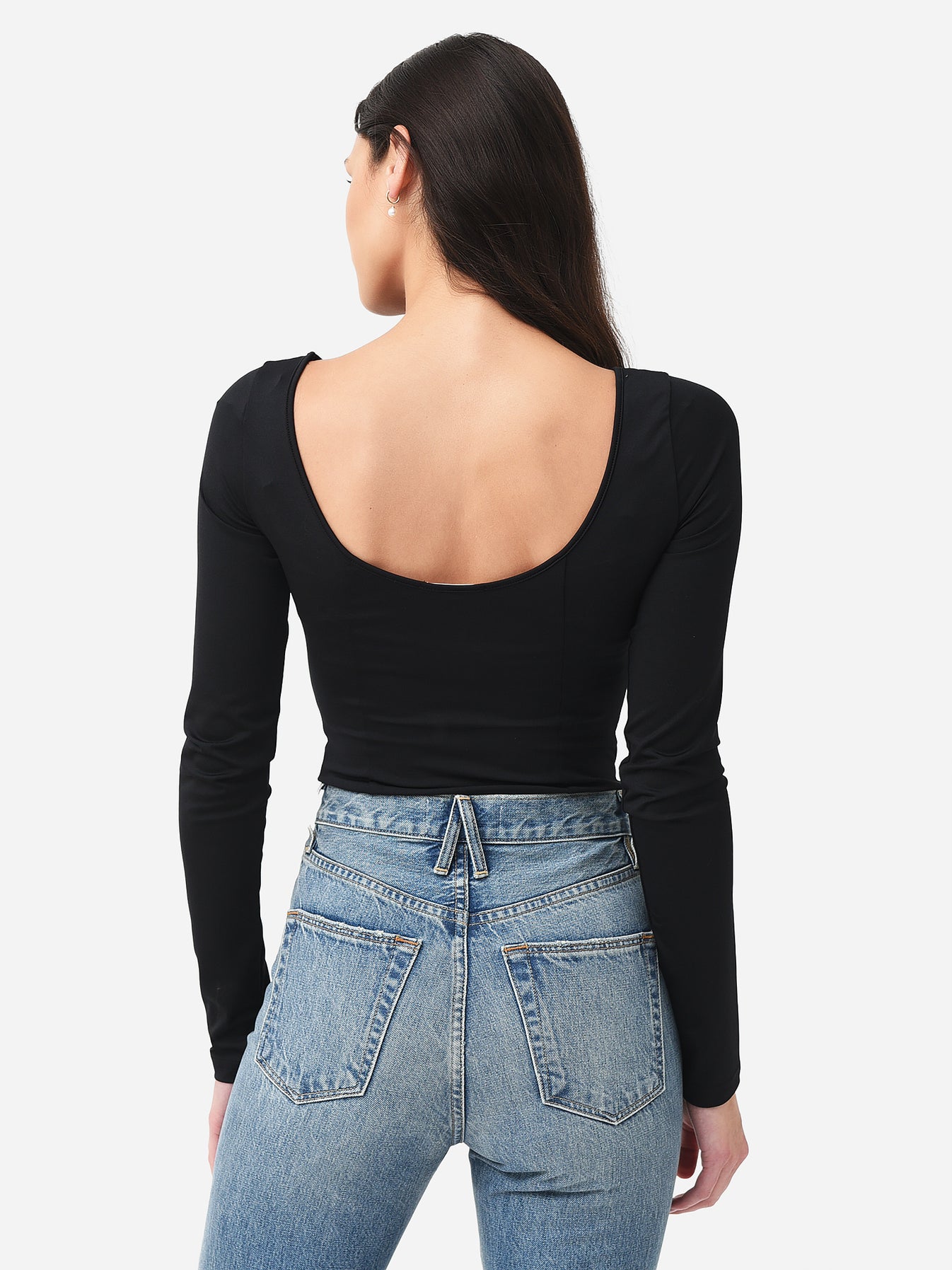 Agolde Women's Stevie Open Neck Bodysuit – saintbernard.com