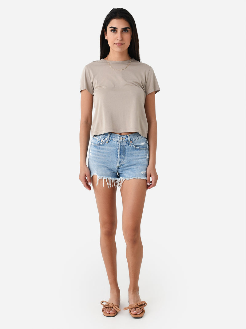 Agolde Women's Drew Tee - Saint Bernard