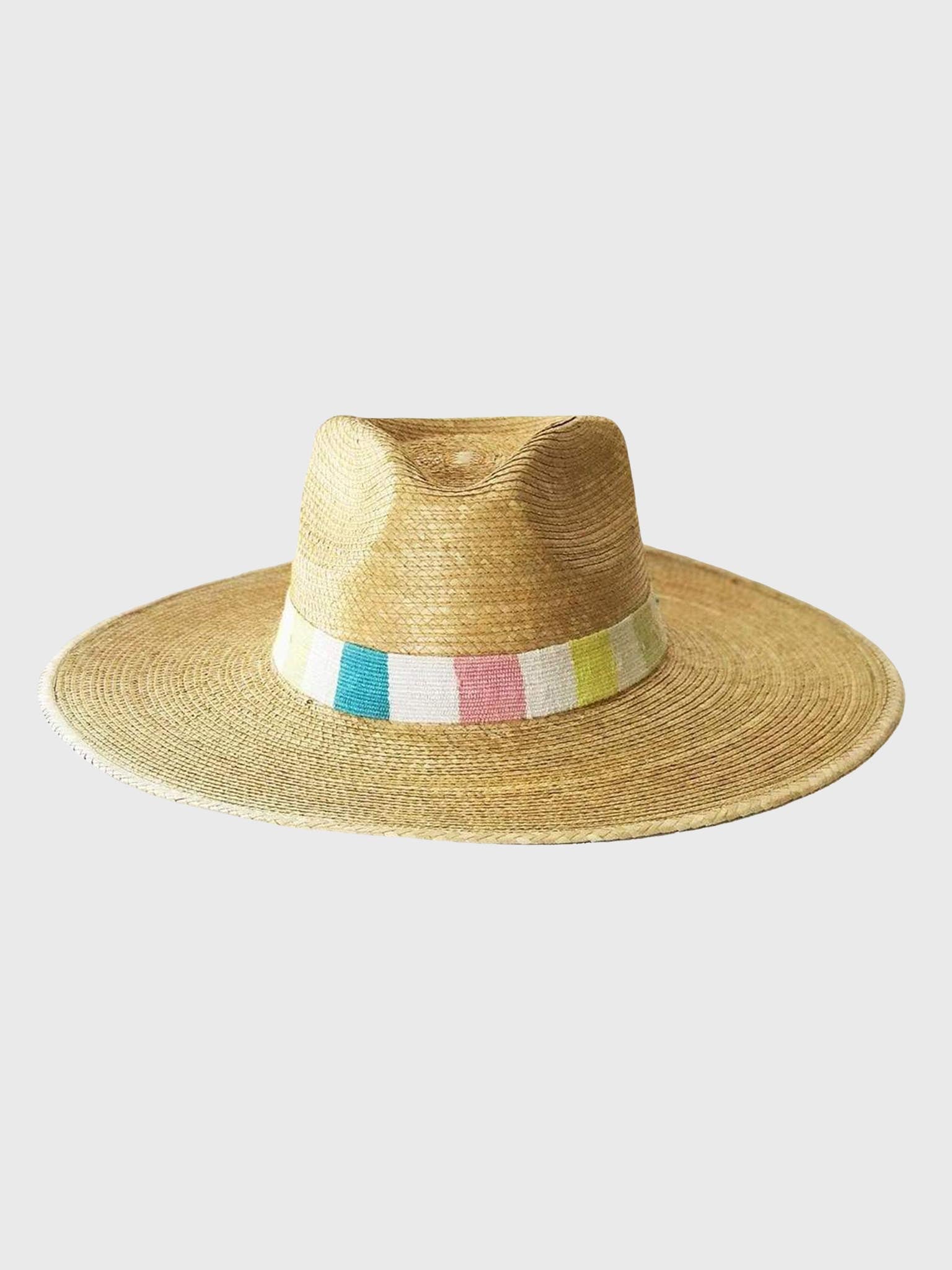Sunshine Tienda Aura Striped Sun Hat | $89.00 | Saint Bernard