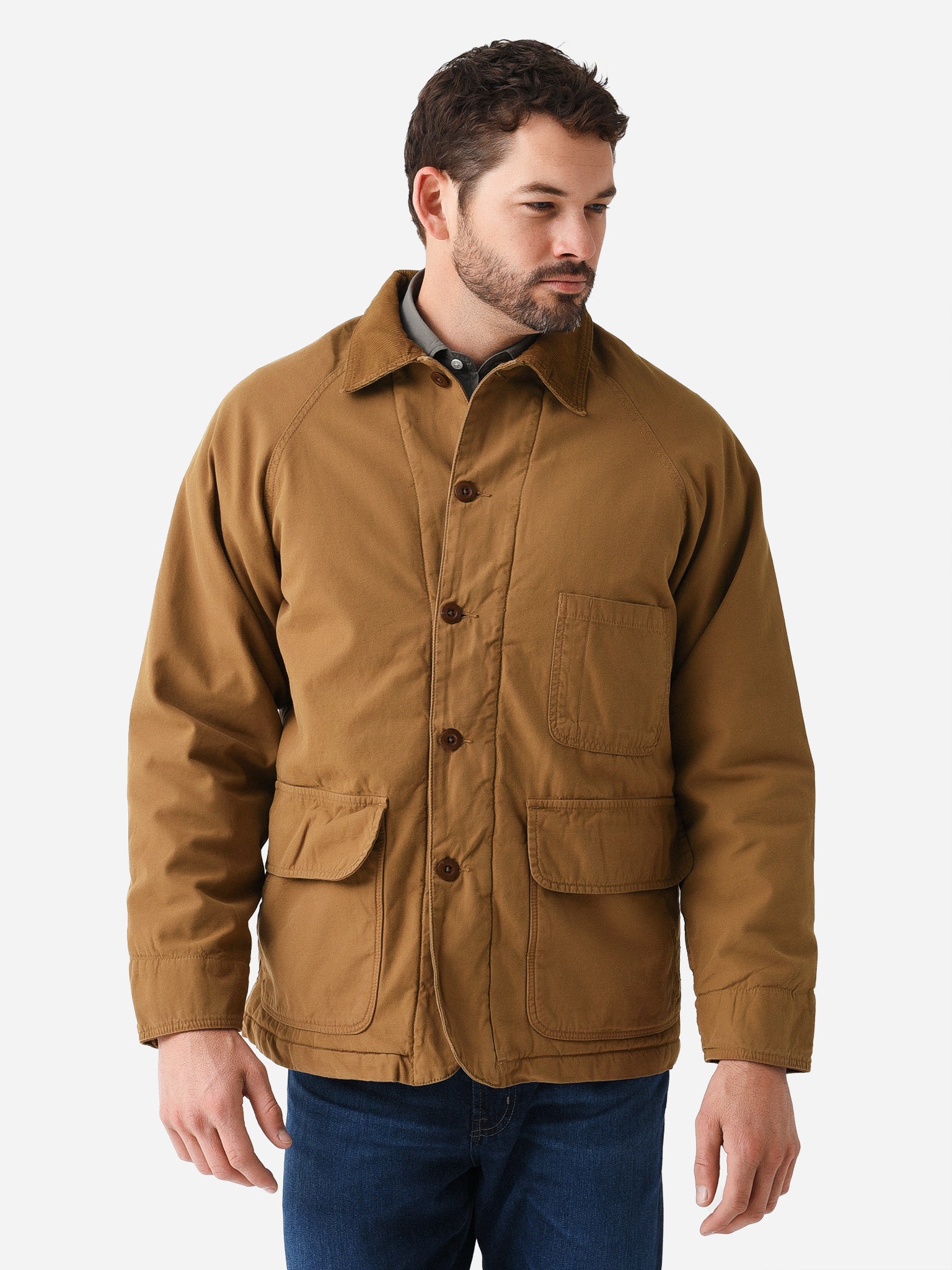 Hartford Men's Joe Military Jacket | $400.00 | Saint Bernard