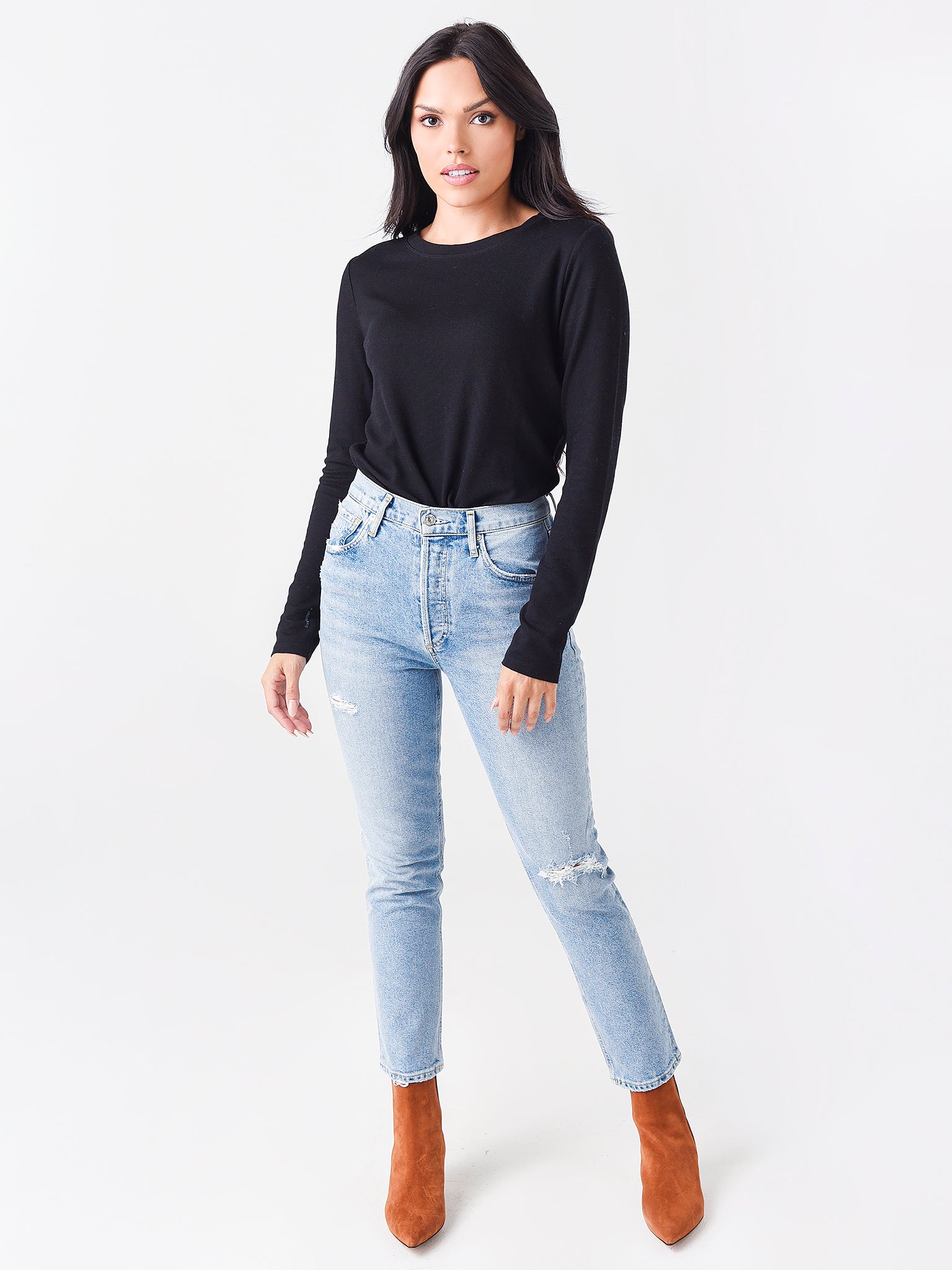 Dylan Women's Classic Rib Knit | $60.00 | Saint Bernard