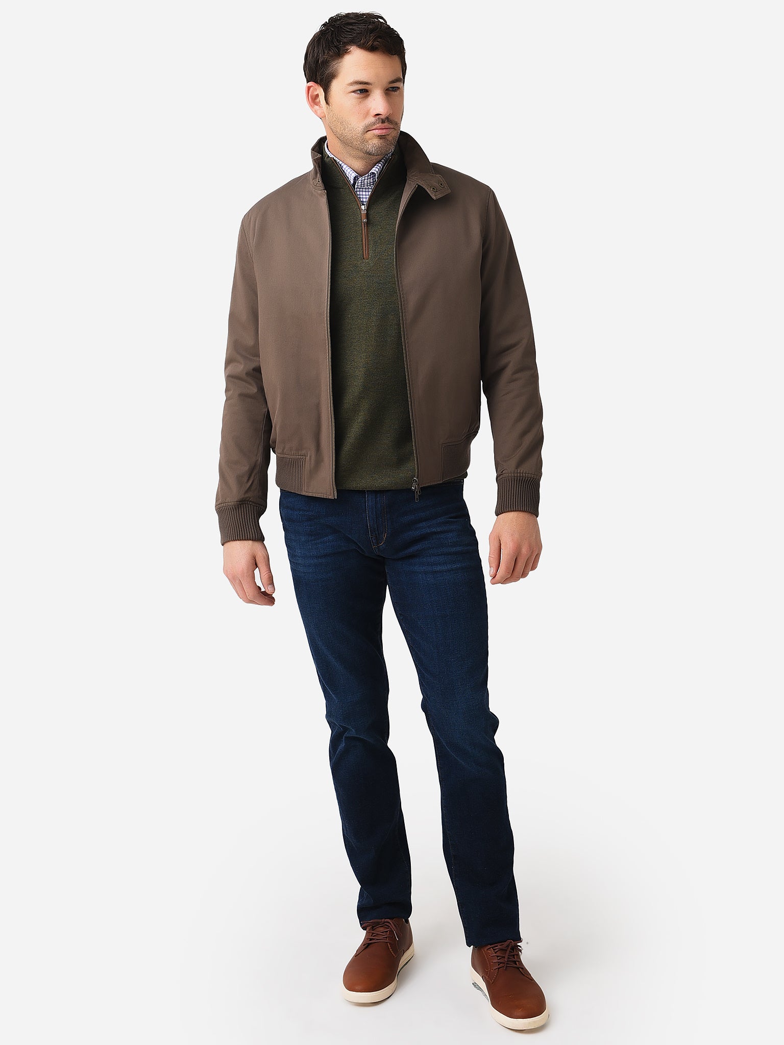 Rodd And Gunn Men's Winscombe Bomber Jacket | $298.00 | Saint Bernard