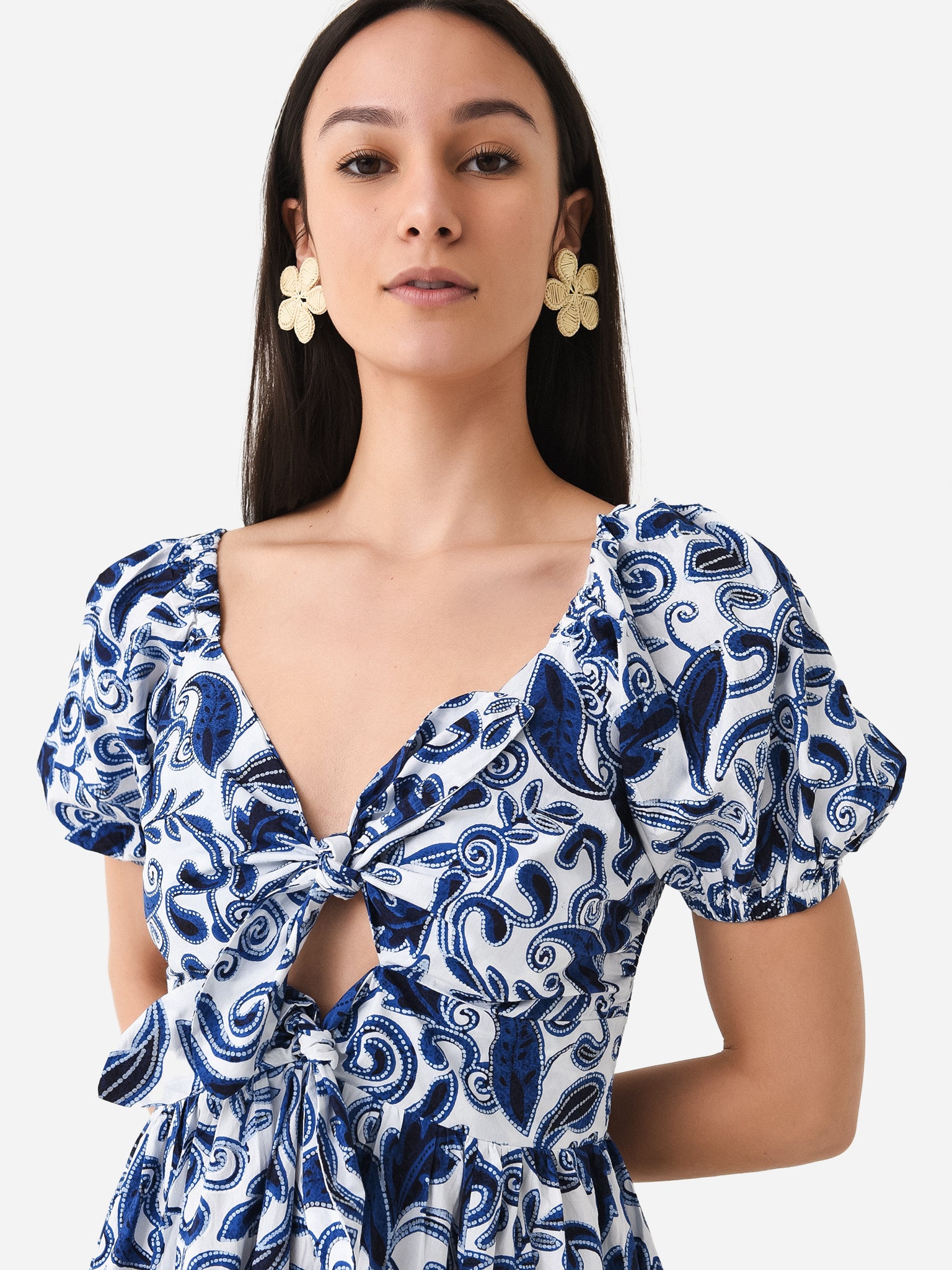Cleobella Women's Reza Midi Dress - Saint Bernard