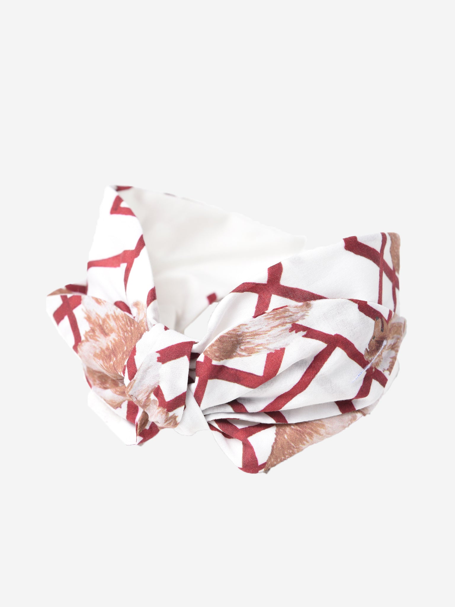 Brooke Wright Designs Collegiate Headband | $48.00 | Saint Bernard