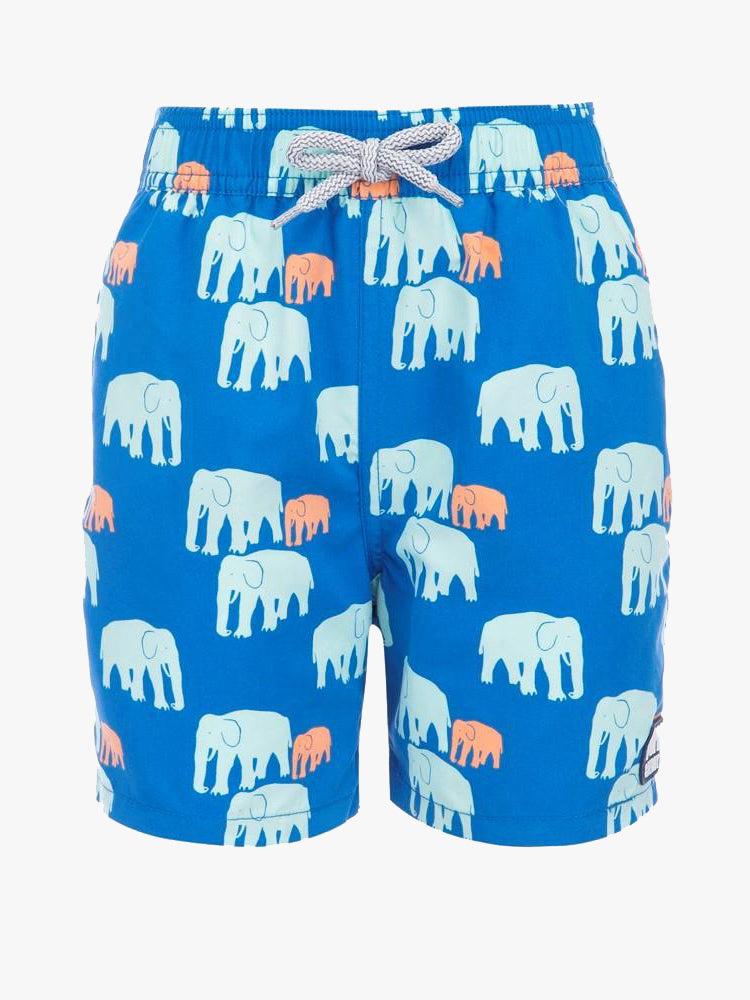 Tom & Teddy Boys Elephants Swim Trunks – Saint Bernard