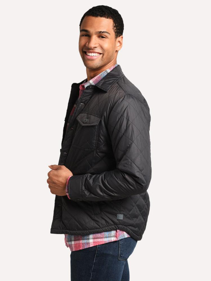 Men's The Normal Brand Quilted Sherpa Lined Shacket – Saint Bernard