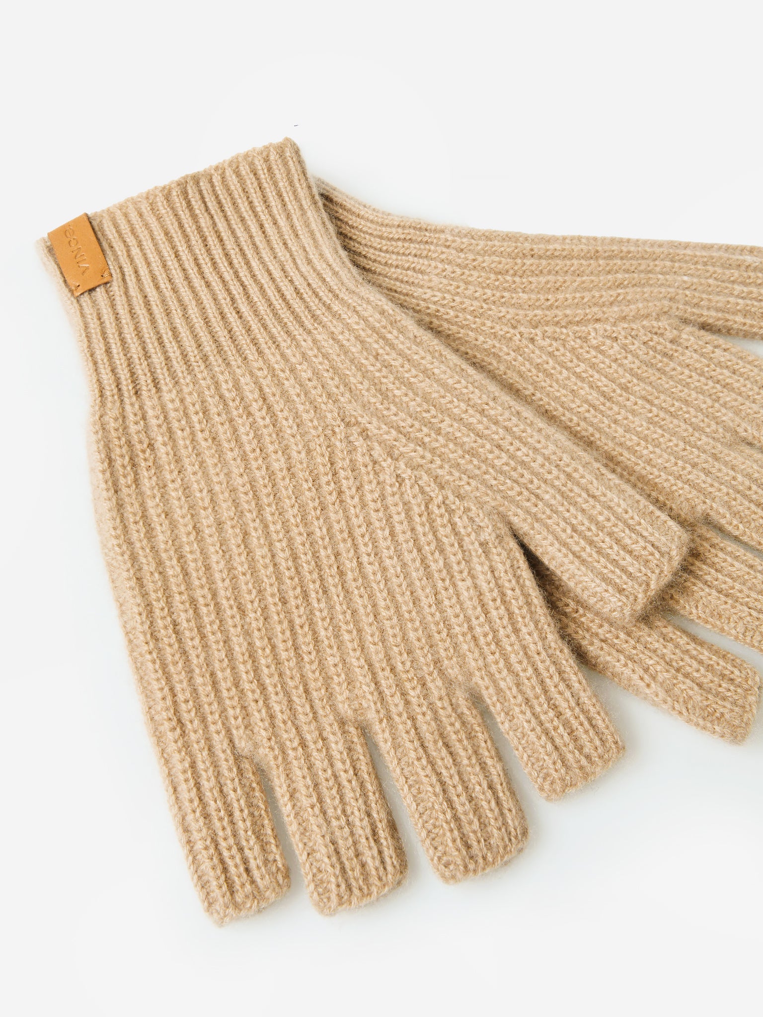 Vince Women's Plush Cashmere Fingerless Ribbed Glove | $95.00 | Saint ...