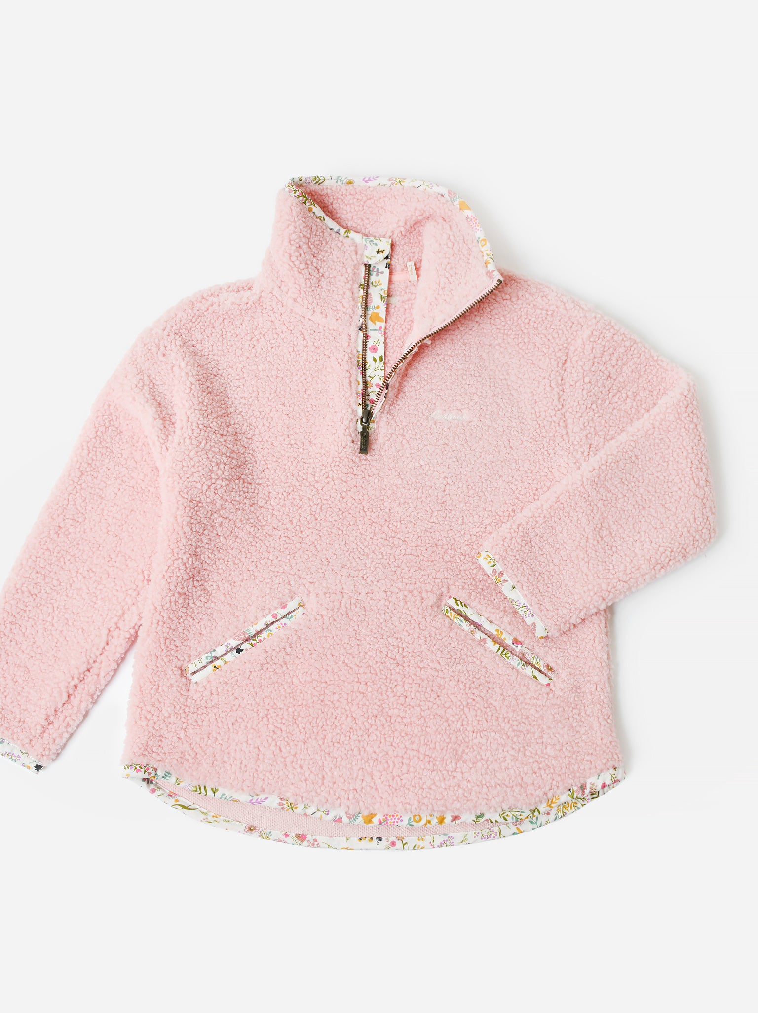 Barbour Girls' Melby Fleece Pullover | $80.00 | Saint Bernard