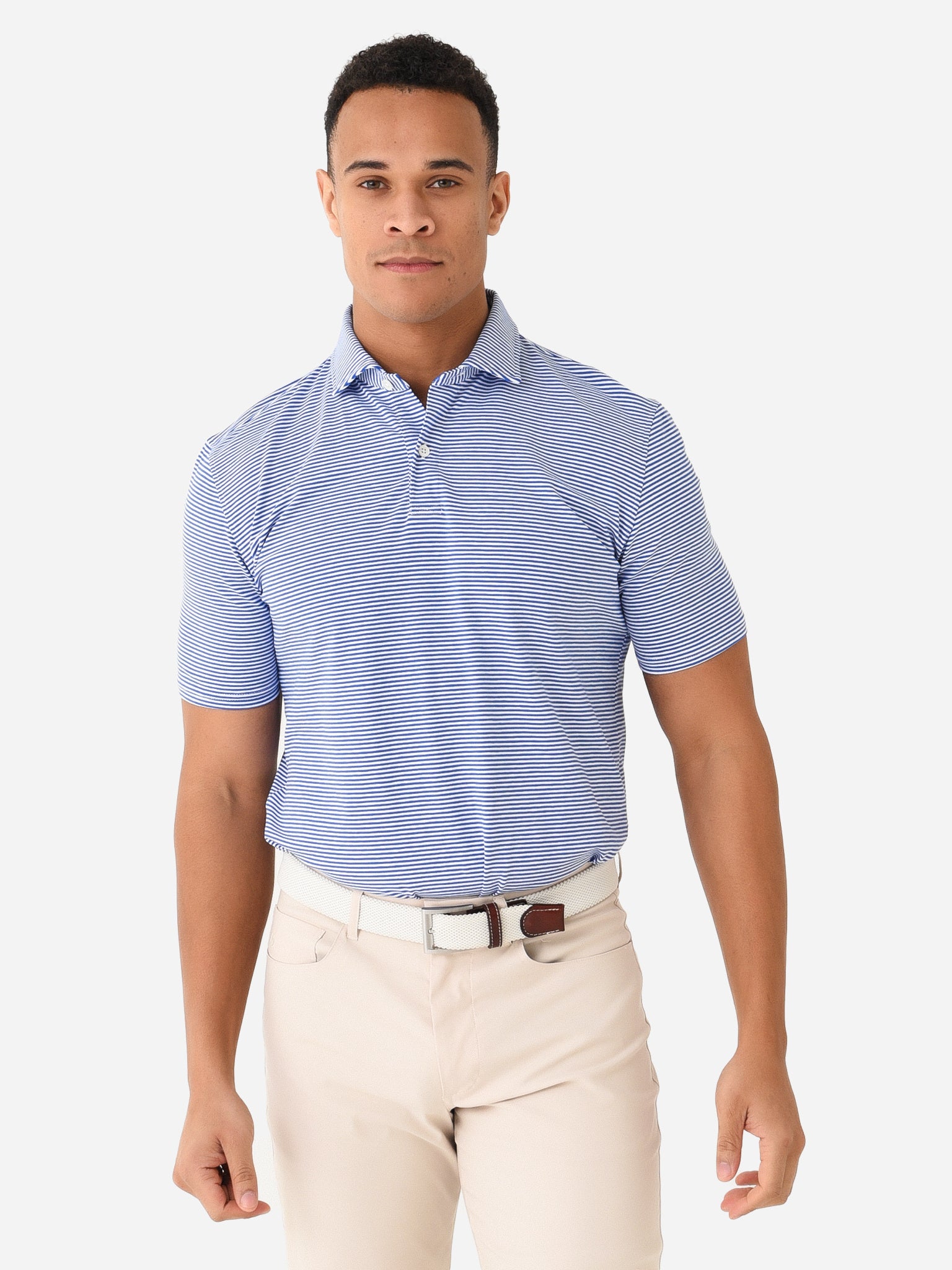 Holderness + Bourne Men's The Herron Polo | $105.00 | Saint Bernard