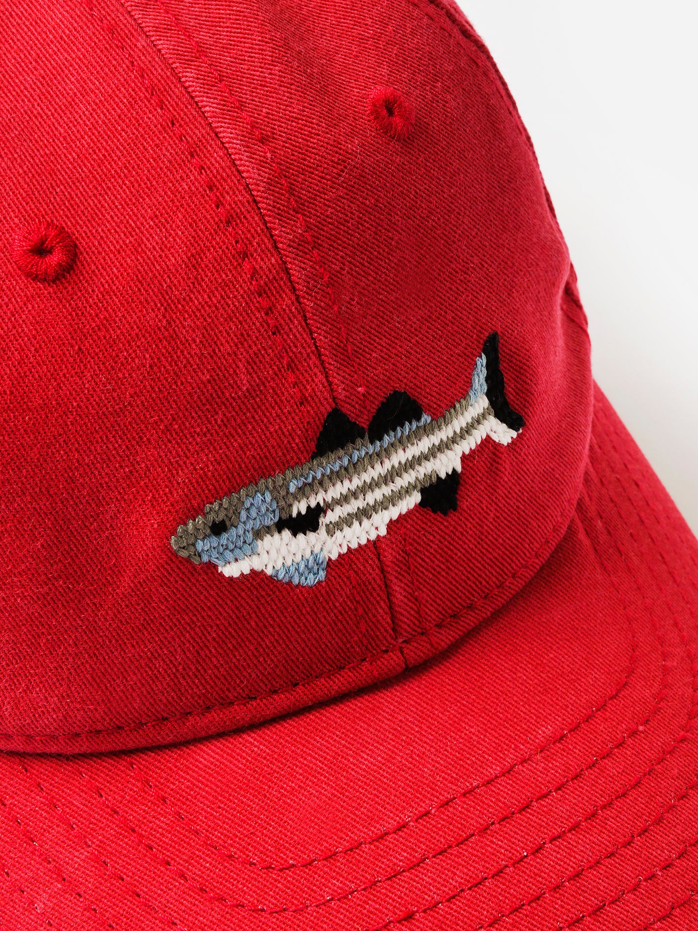 Harding Lane Kids' Striped Bass Canvas Hat | $35.00 | Saint Bernard