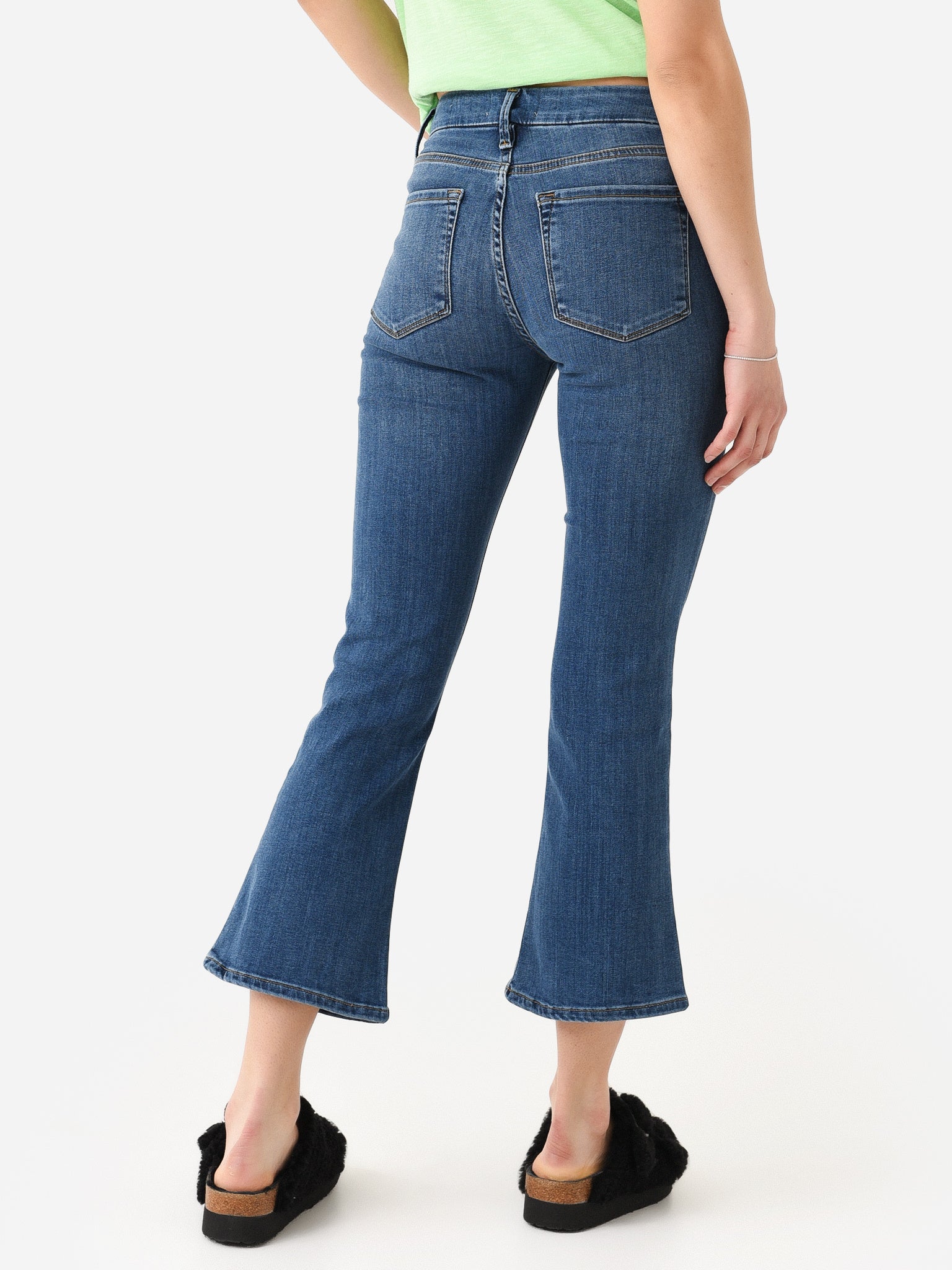 Frame Women's Le Crop Mini Boot Jean – saintbernard.com