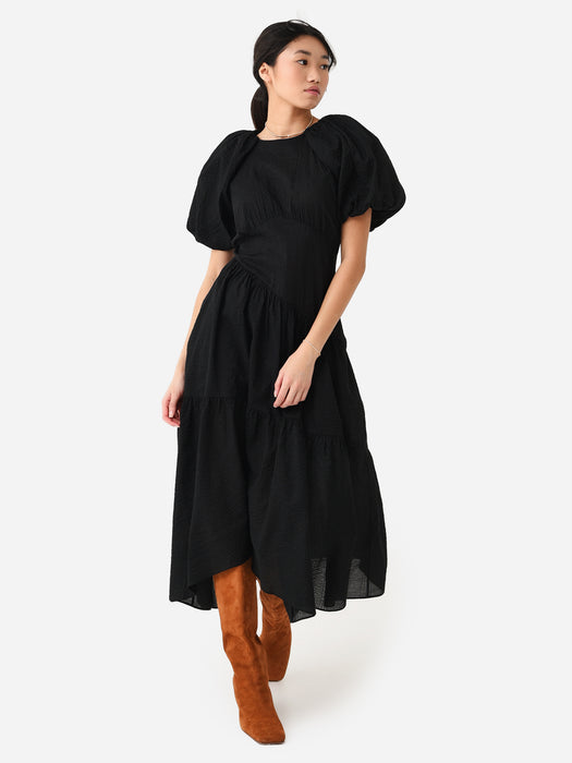 Frame Women's Gathered Seam Puff Sleeve Dress – Saint Bernard