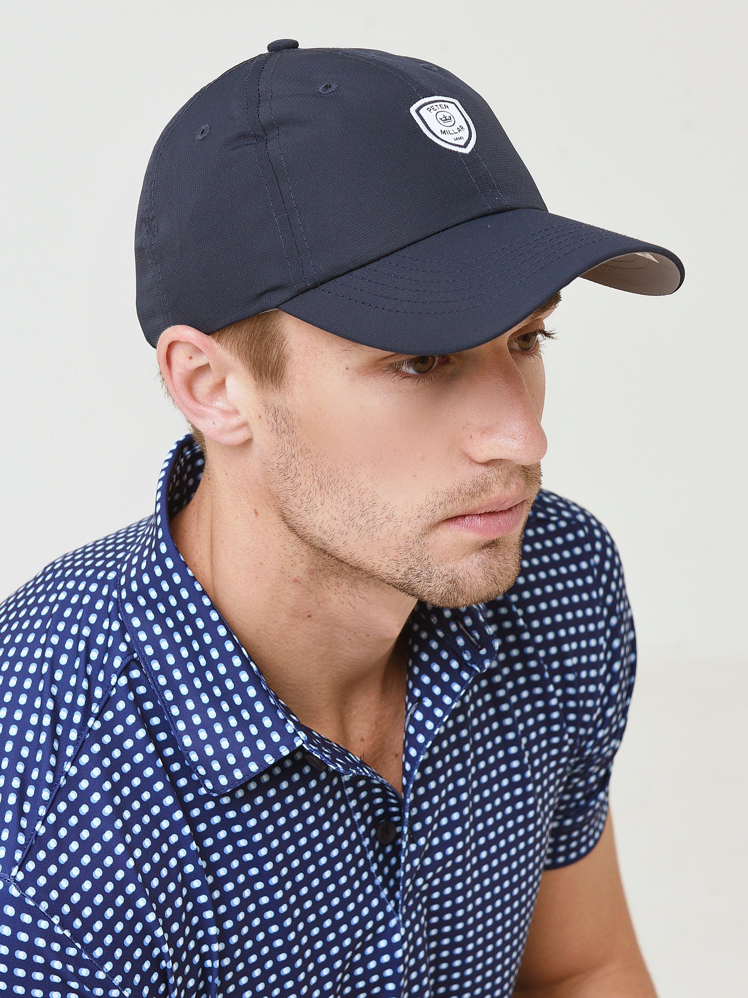 Peter Millar Crown Crest Performance Hat - Saint Bernard