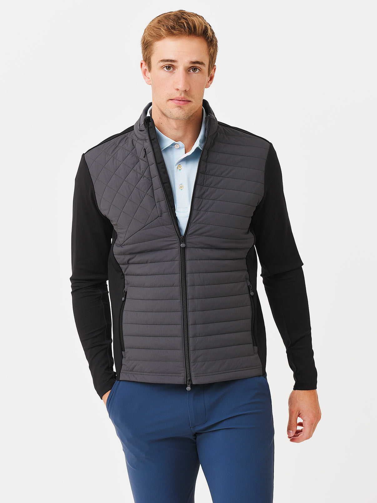 Greyson Men's Yukon Hybrid Jacket | $298.00 | Saint Bernard