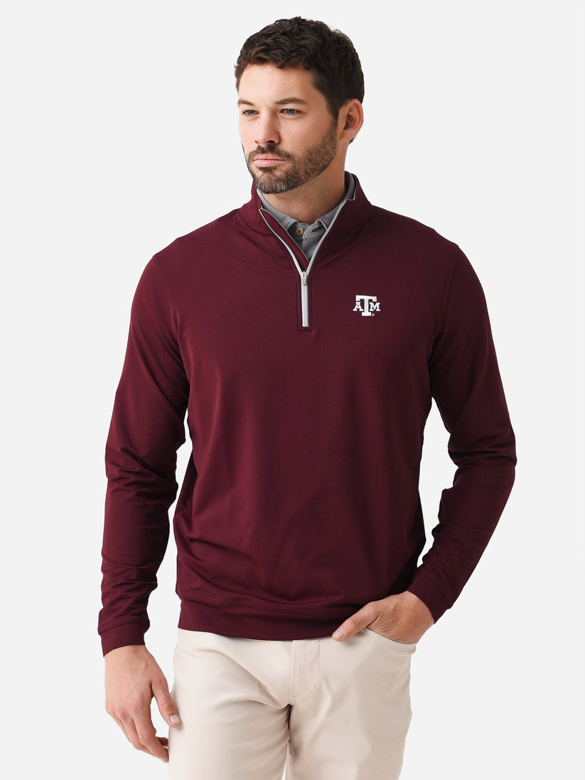 Peter Millar Collegiate Men's Perth Stretch Loop Terry Quarter-Zip ...