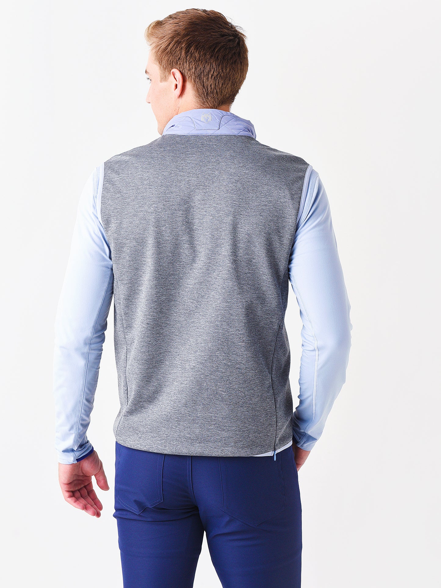 Greyson Men's Yukon Half Zip Hybrid Vest – saintbernard.com