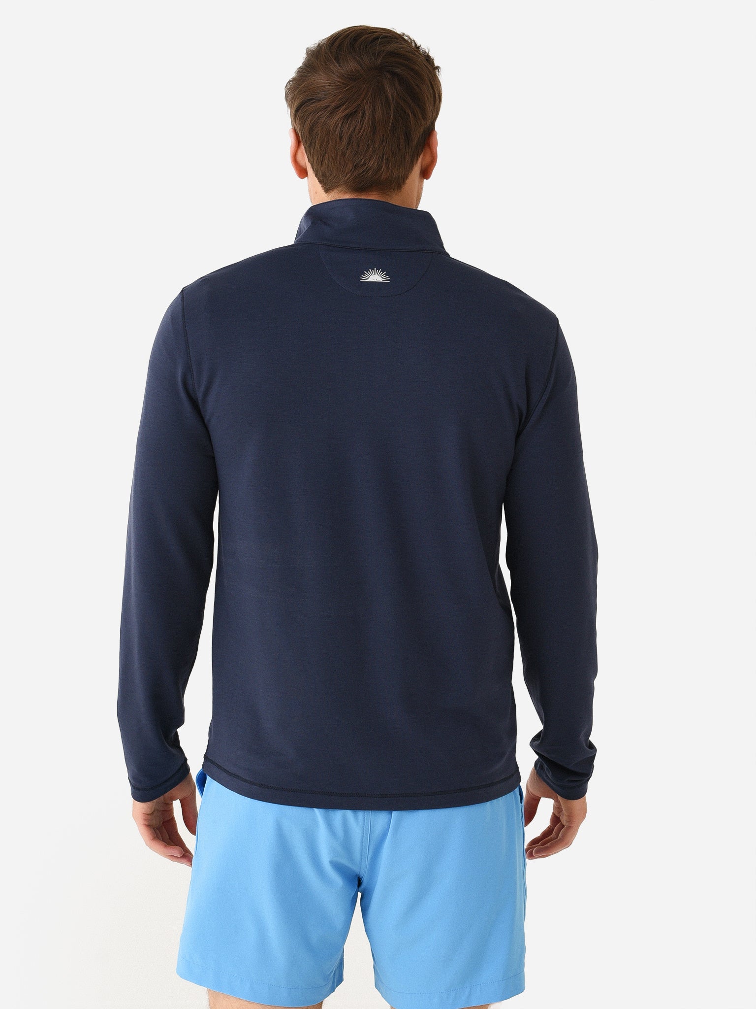 Faherty Brand Men's Movement Quarter-Zip | $148.00 | Saint Bernard