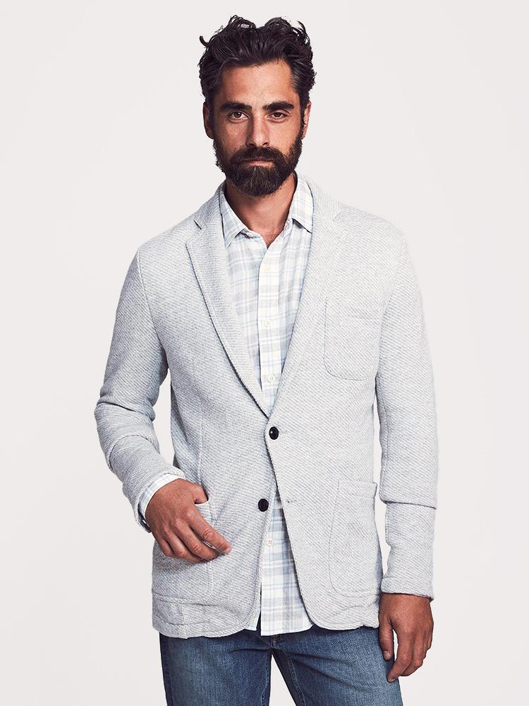 Faherty Brand Men's Interloop Knit Blazer | $198.00 | Saint Bernard
