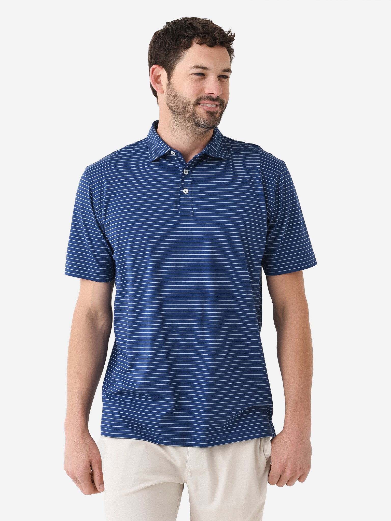 Peter Millar Crown Men's Pilot Mill Cedar Polo | $115.00 | Saint Bernard