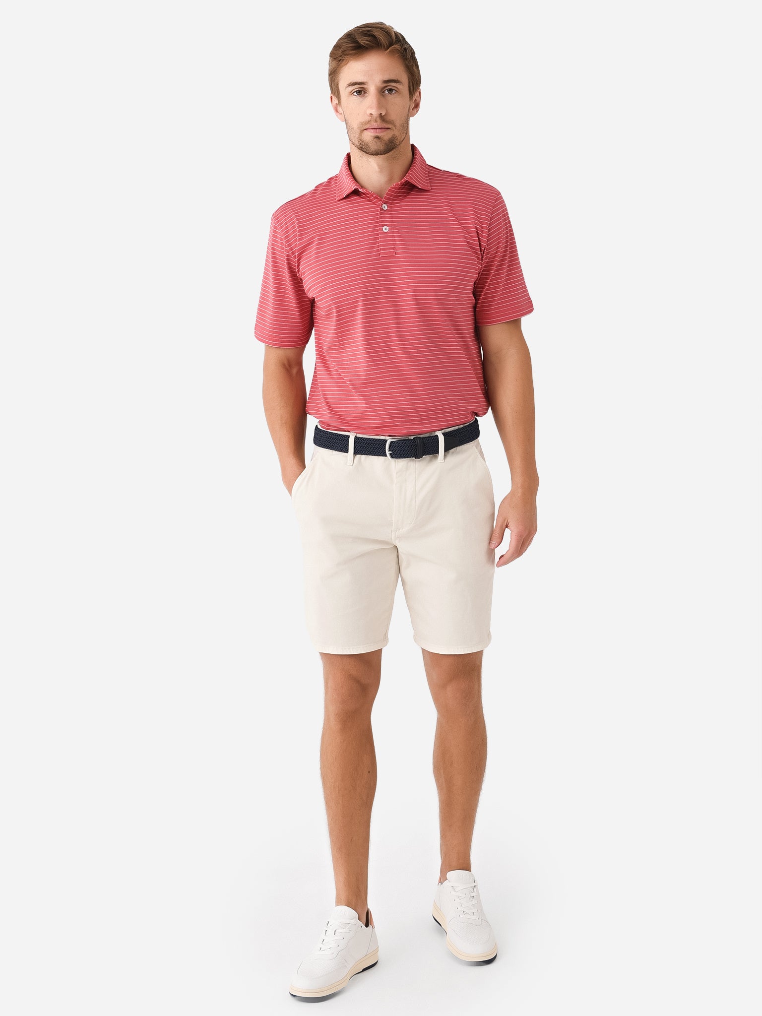 Peter Millar Crown Men's Pilot Mill Cedar Polo | $115.00 | Saint Bernard