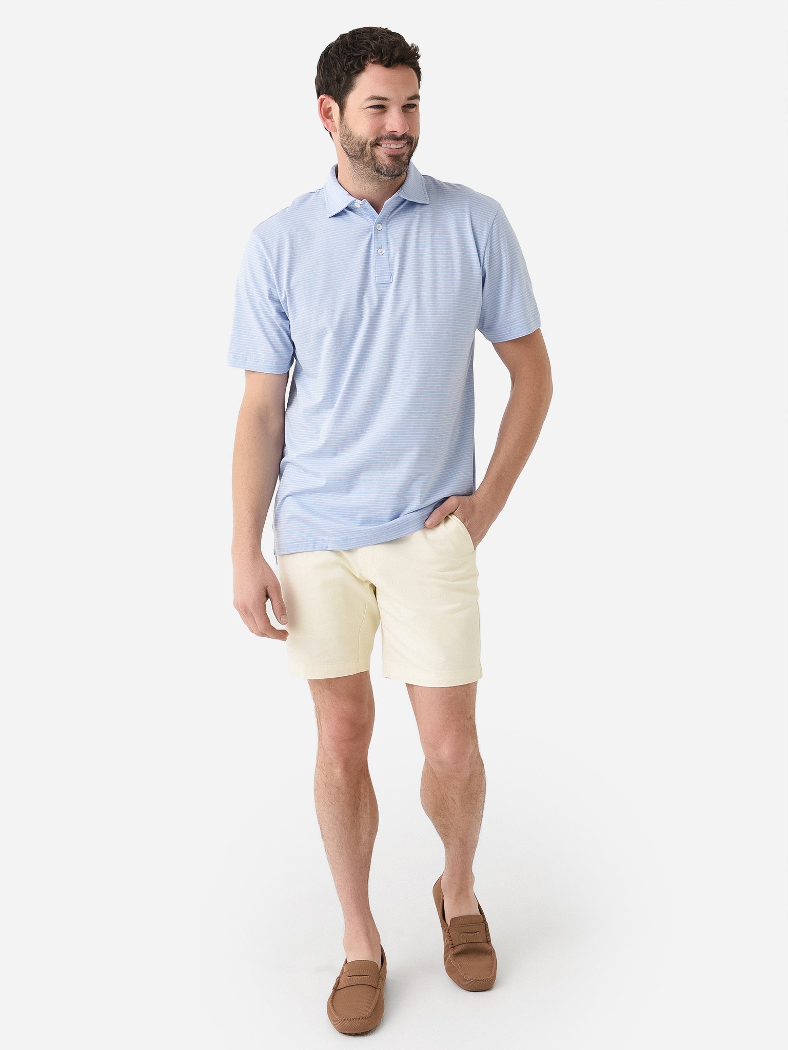 Peter Millar Crown Men's Pilot Mill Halifax Polo | $115.00 | Saint Bernard