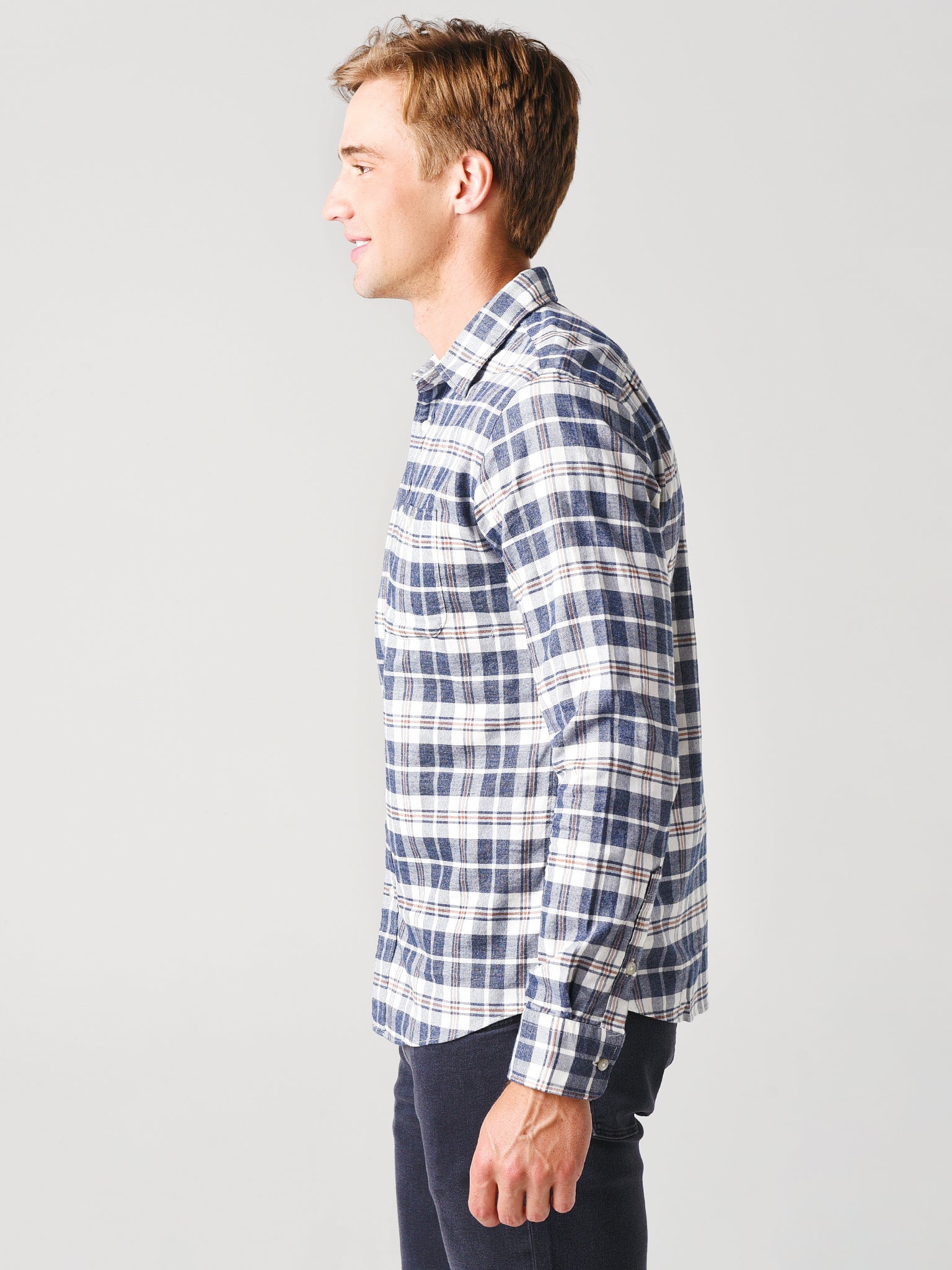 Faherty Brand Men's Stretch Featherweight Flannel Shirt | $148.00 ...