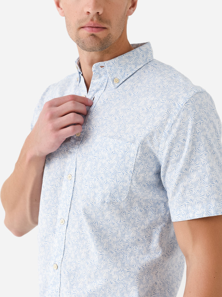 Faherty Brand Men's Short Sleeve Breeze Shirt – saintbernard.com
