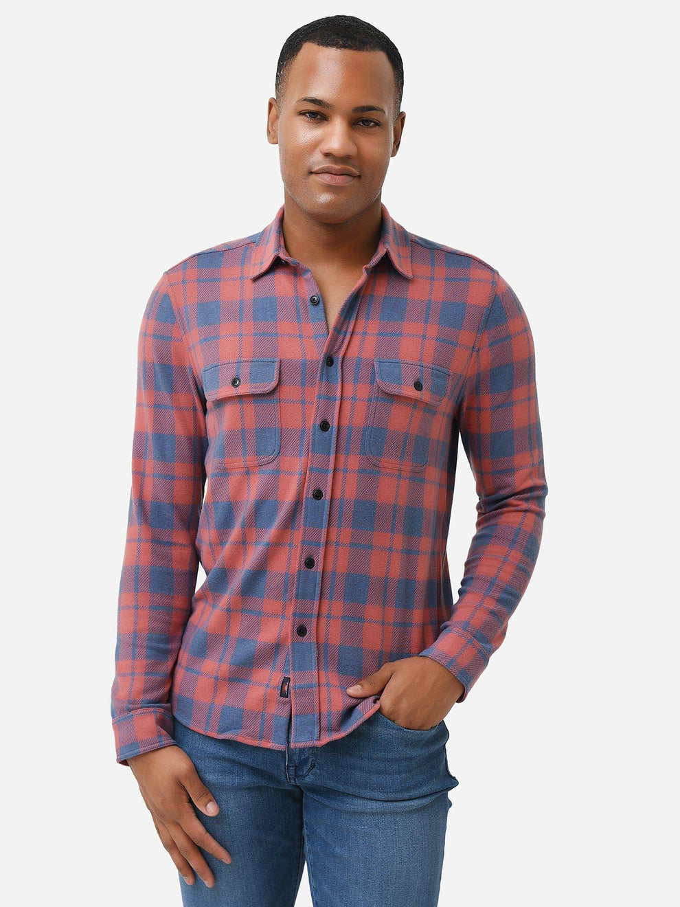 Faherty Brand Men's Legend Sweater Shirt | $178.00 | Saint Bernard