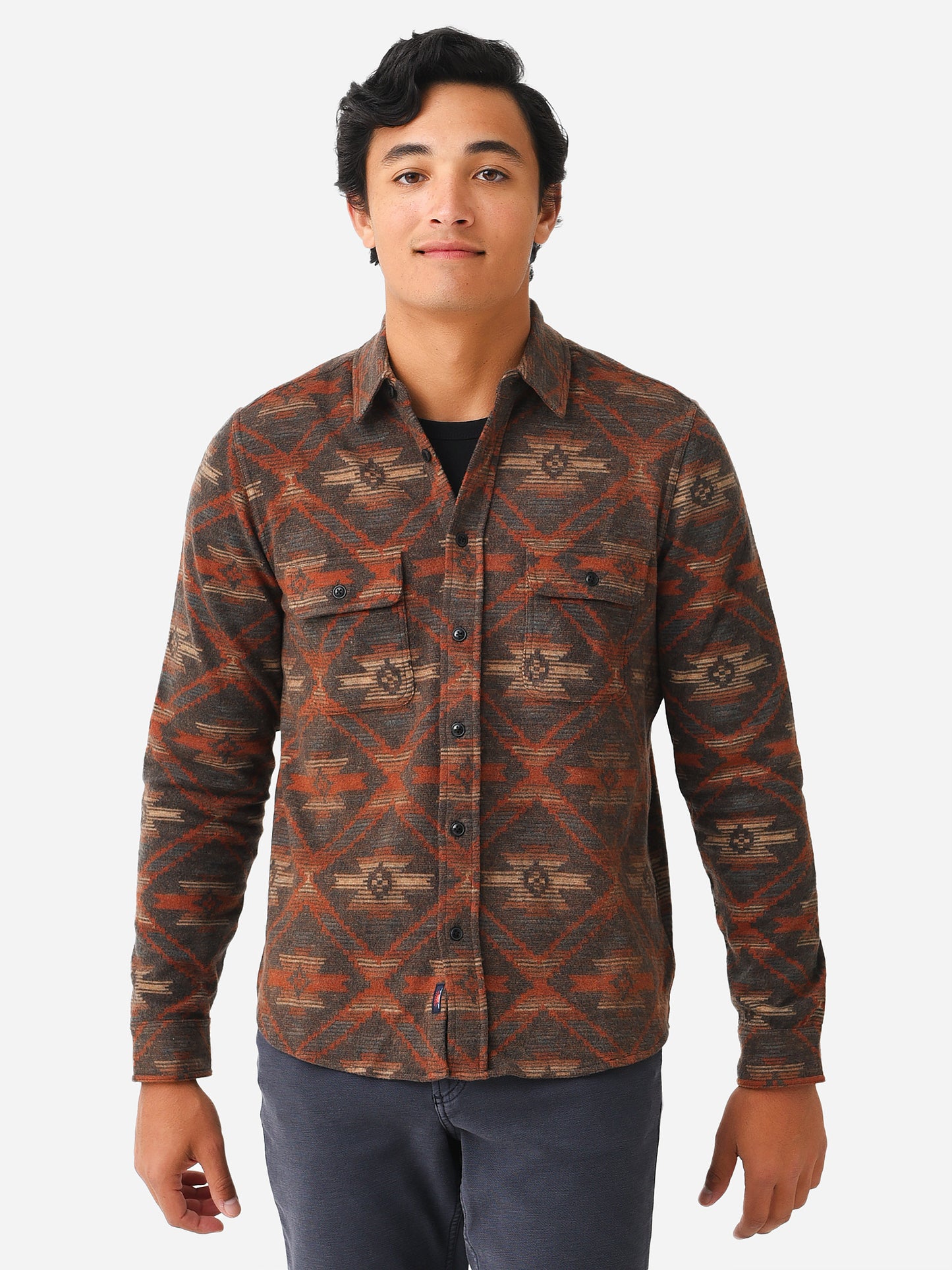 Faherty Brand Men's DGF Legend Sweater Shirt – saintbernard.com