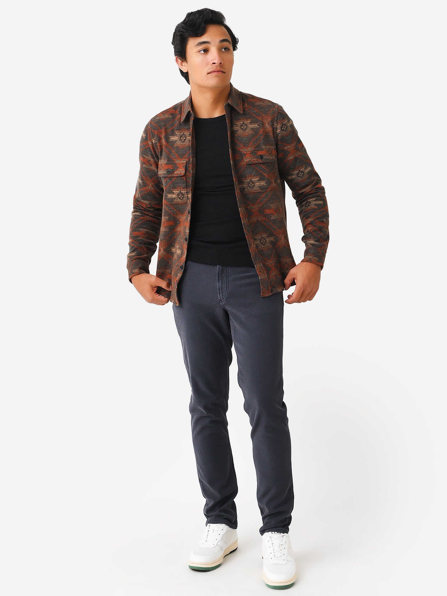 Faherty Brand Men's DGF Legend Sweater Shirt – saintbernard.com