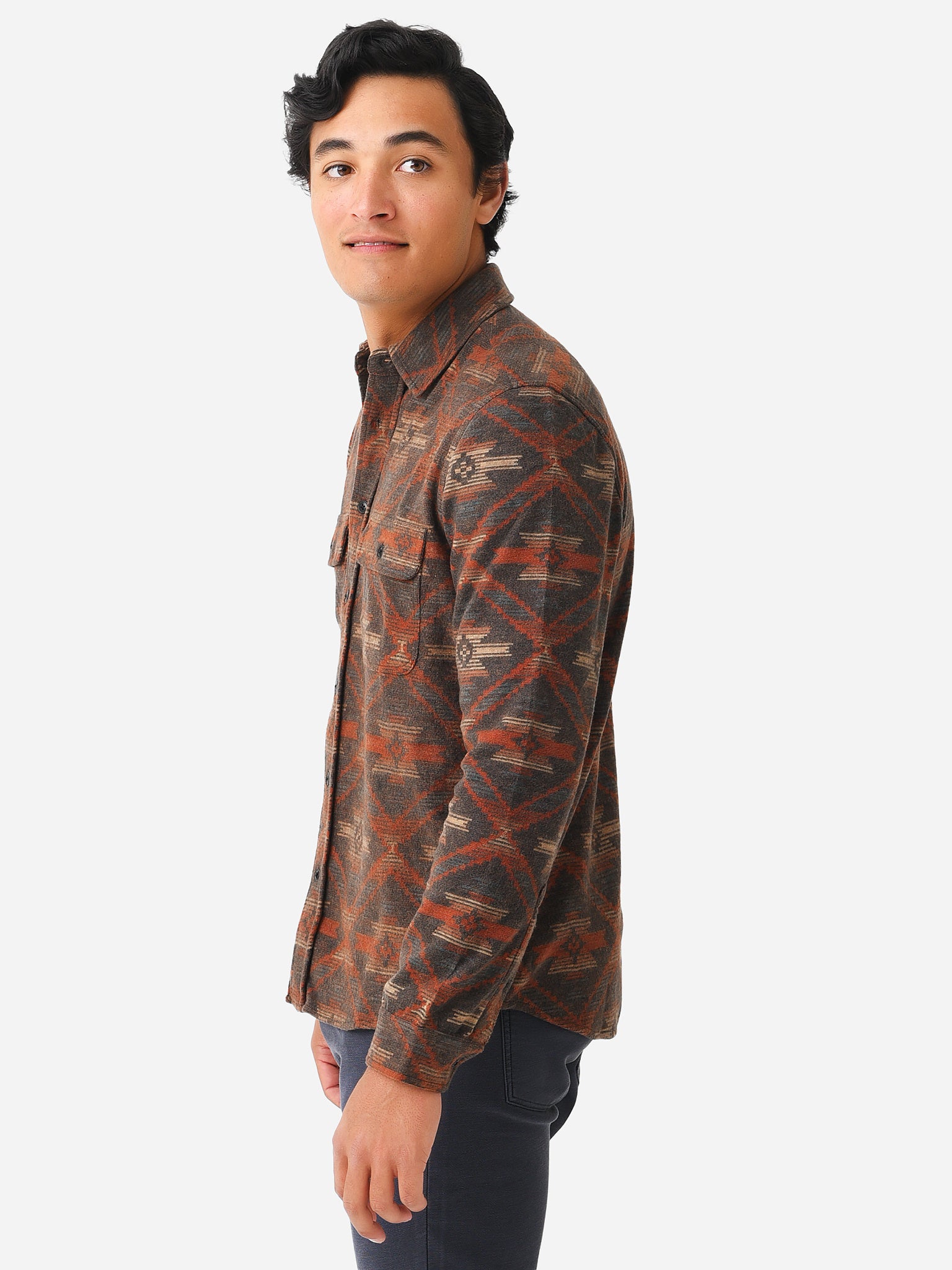 Faherty Brand Men's DGF Legend Sweater Shirt – saintbernard.com