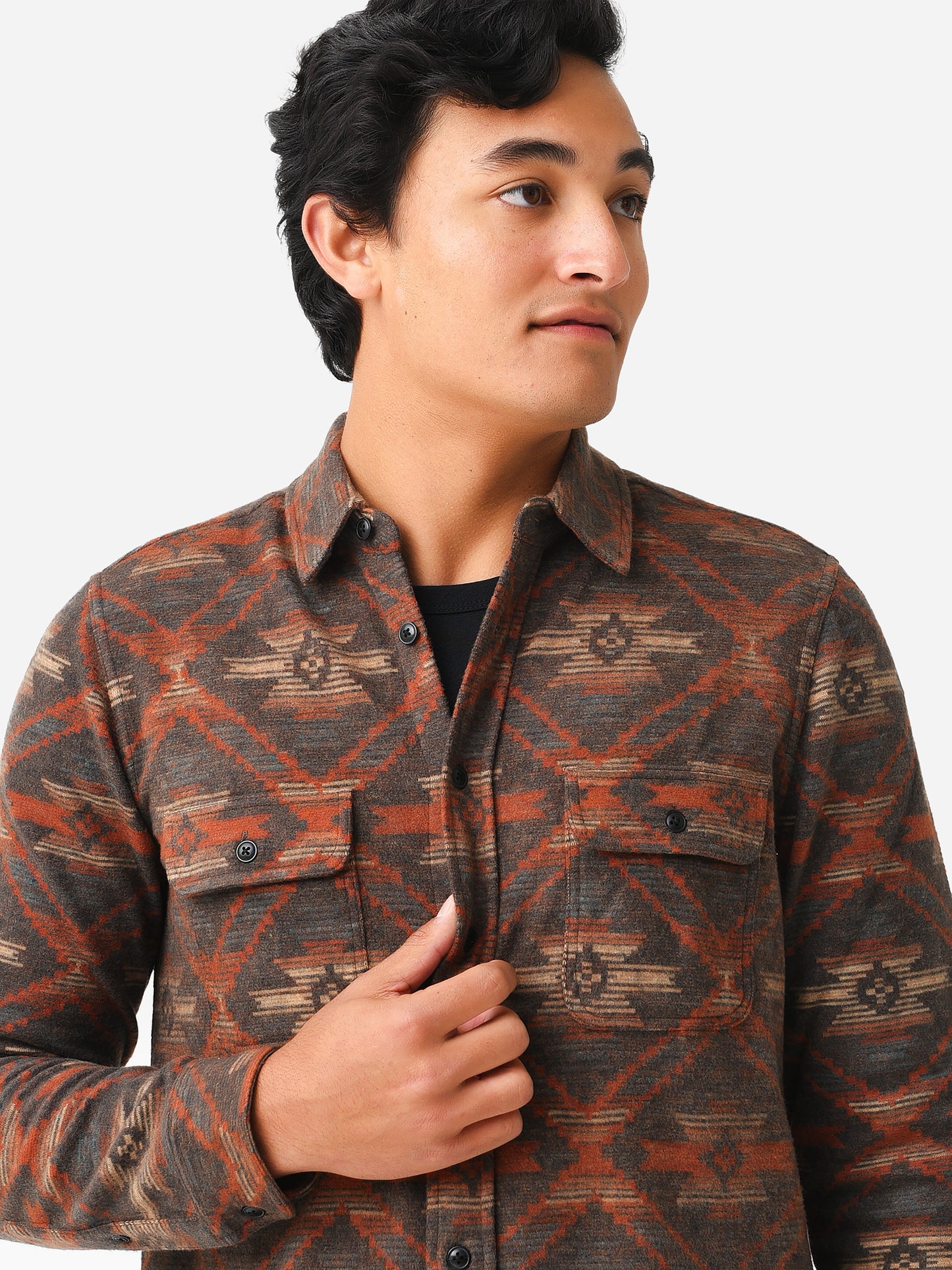 Faherty Brand Men's DGF Legend Sweater Shirt – saintbernard.com