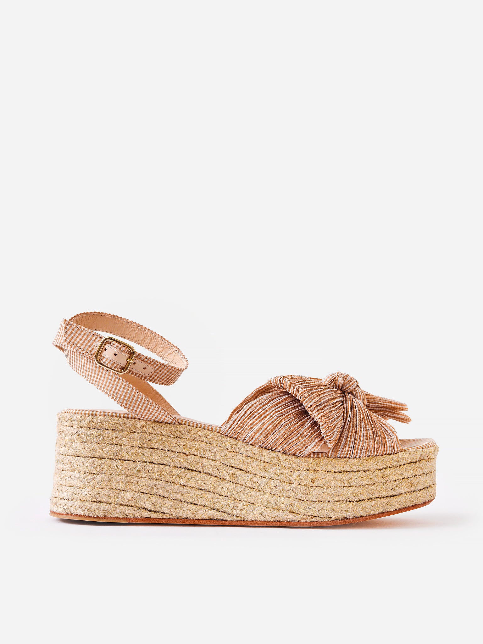 Loeffler Randall Women's Posey Pleated Platform Espadrille | $295.00 ...