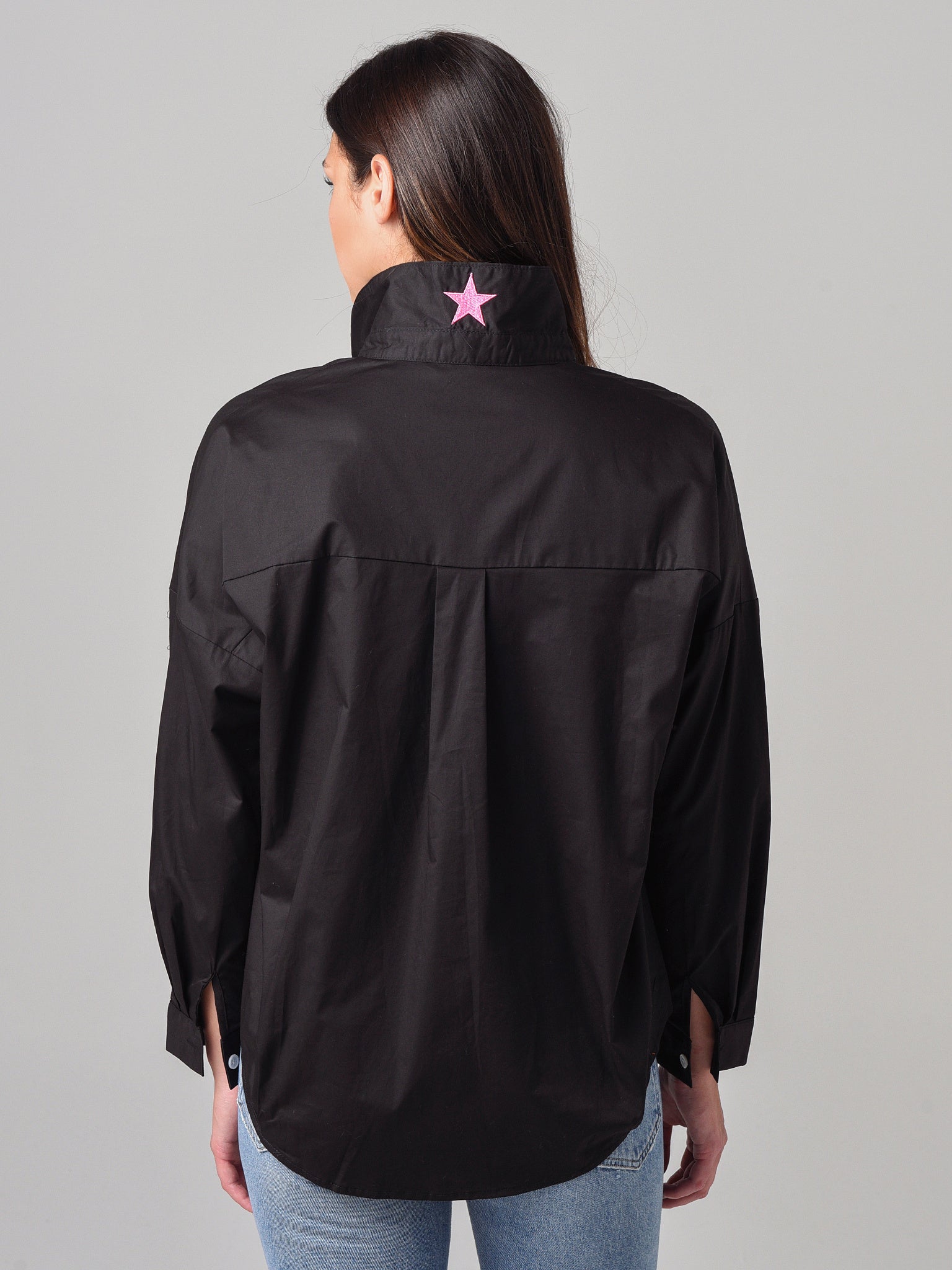 Caryn Lawn Women's Preppy Star Shirt | $105.00 | Saint Bernard