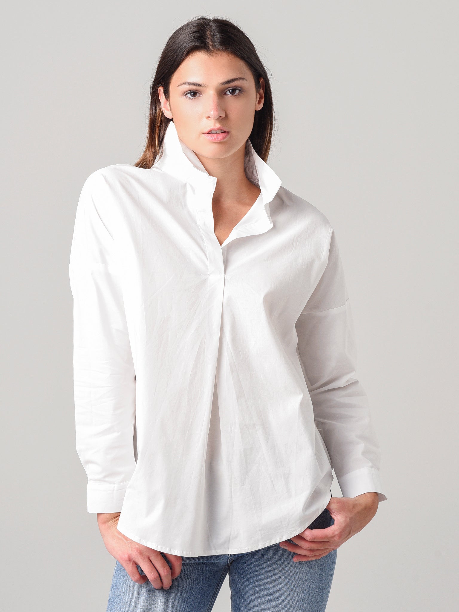 Caryn Lawn Women's Preppy Star Shirt | $105.00 | Saint Bernard