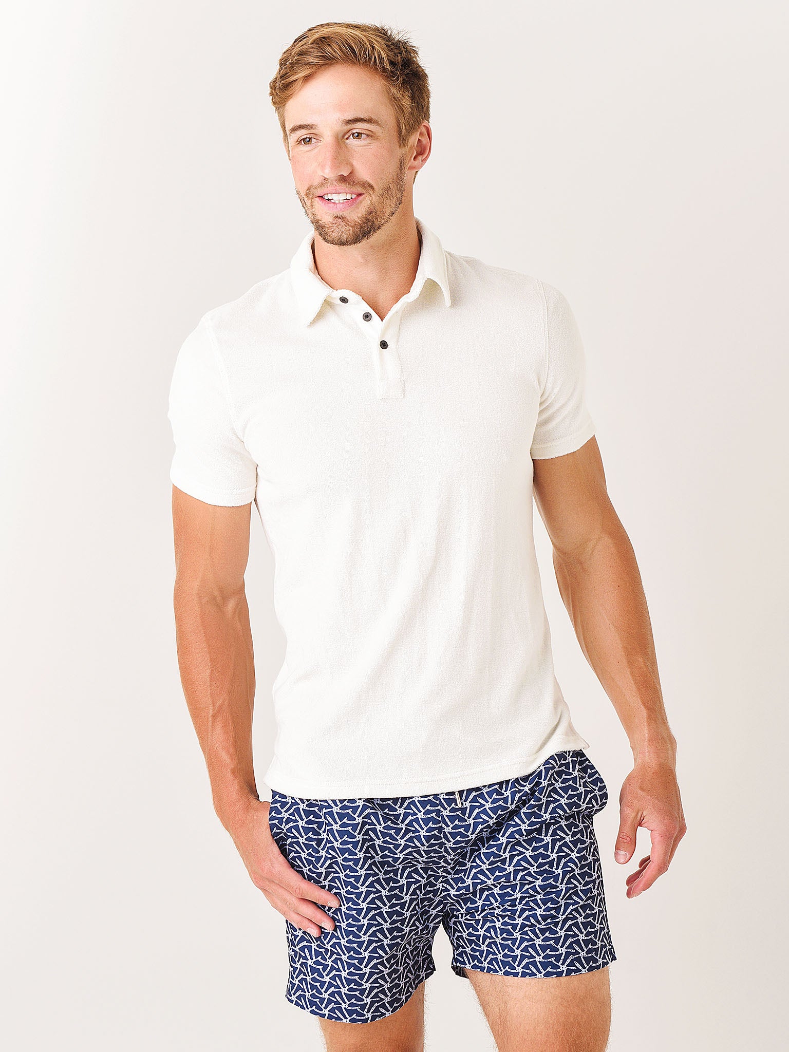 Rails Men's Rhen Polo | $98.00 | Saint Bernard
