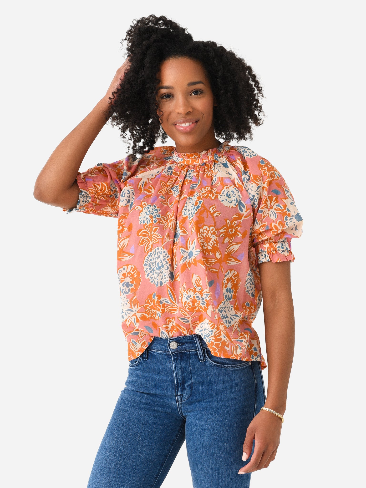 Trovata Women's Sheila Blouse - Saint Bernard