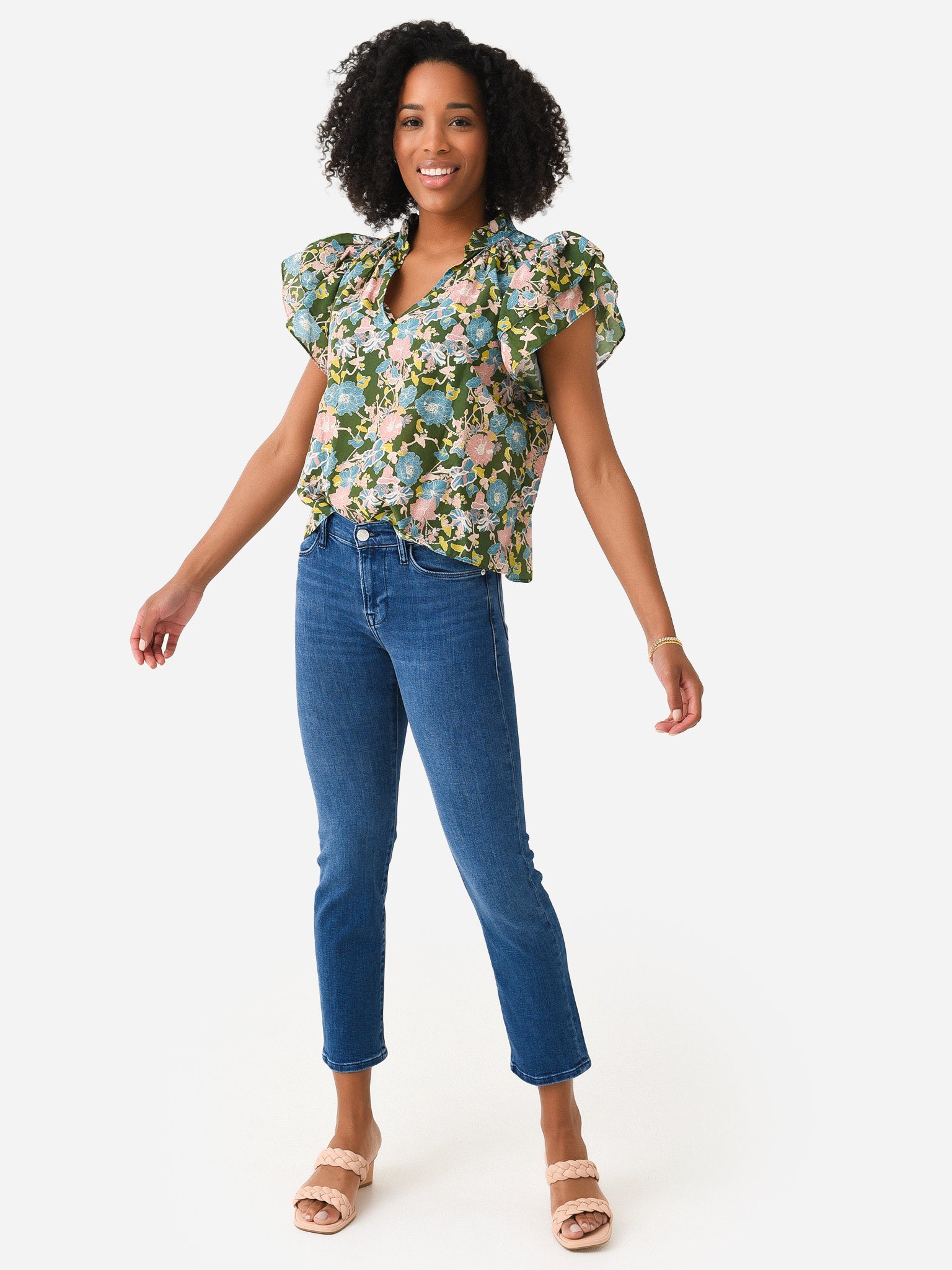 Trovata Women's Clover Blouse - Saint Bernard