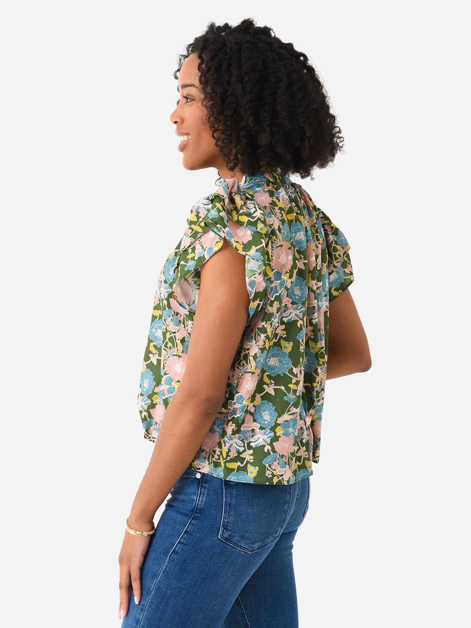 Trovata Women's Clover Blouse - Saint Bernard