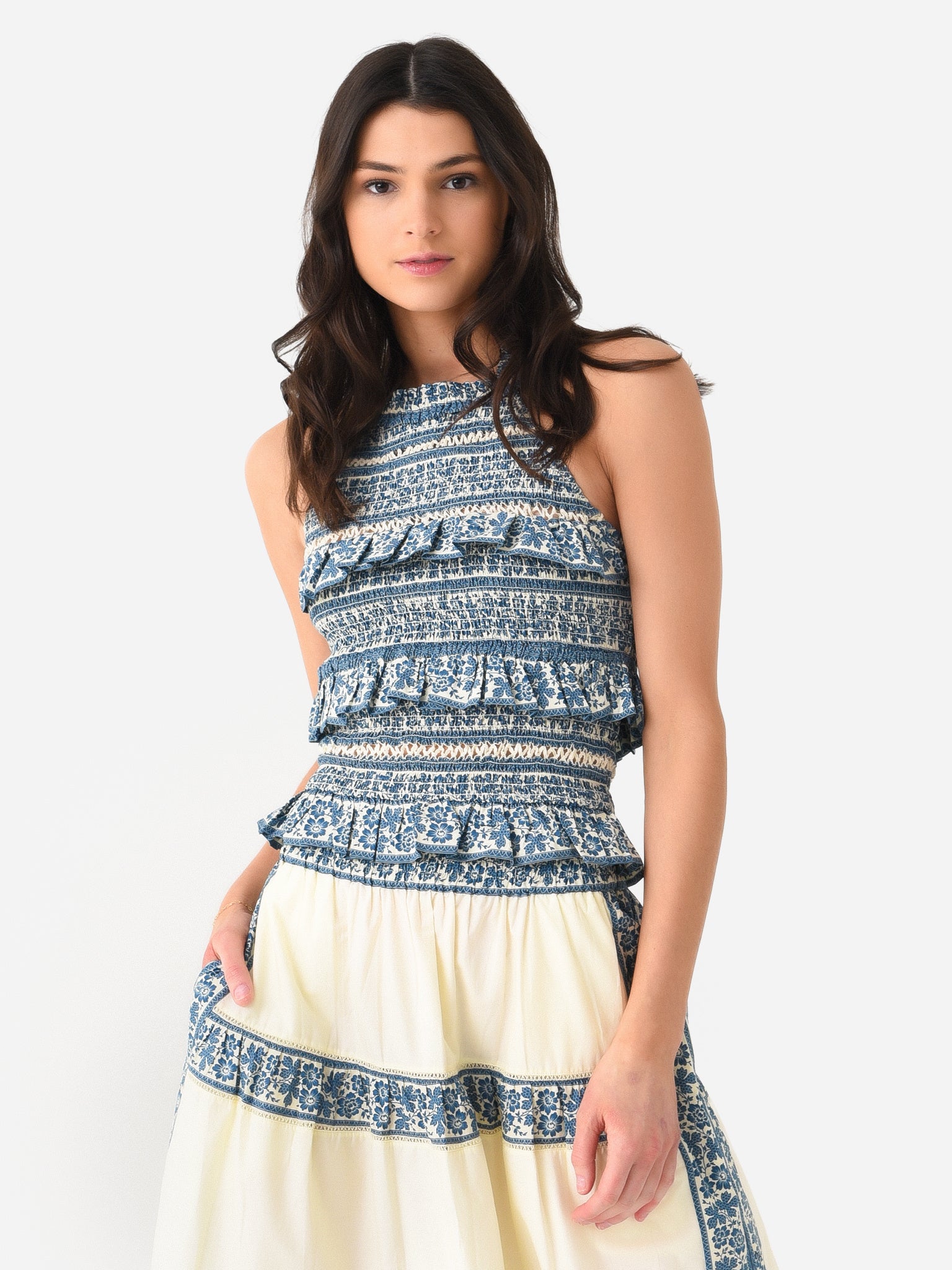SEA Women's Arlo Halter Top | $265.00 | Saint Bernard
