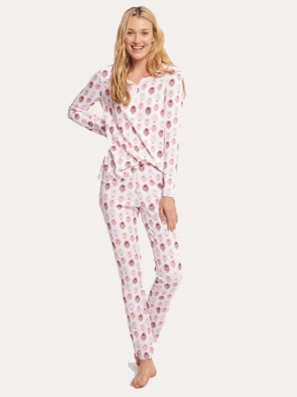 Roller Rabbit Women's Woolies Pajamas - Saint Bernard