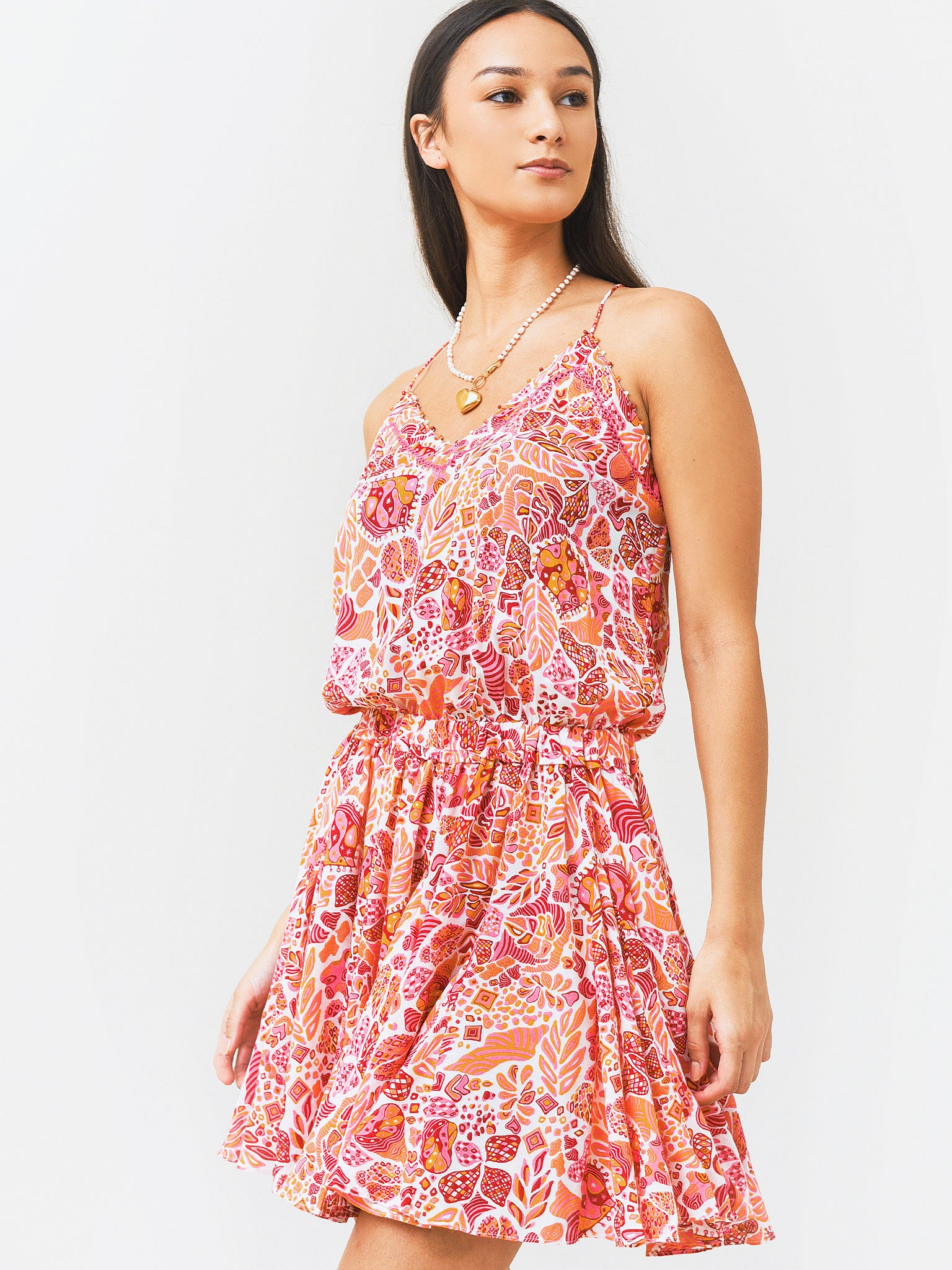 Poupette St Barth Women's Laurie Mini Dress | $330.00 | Saint Bernard